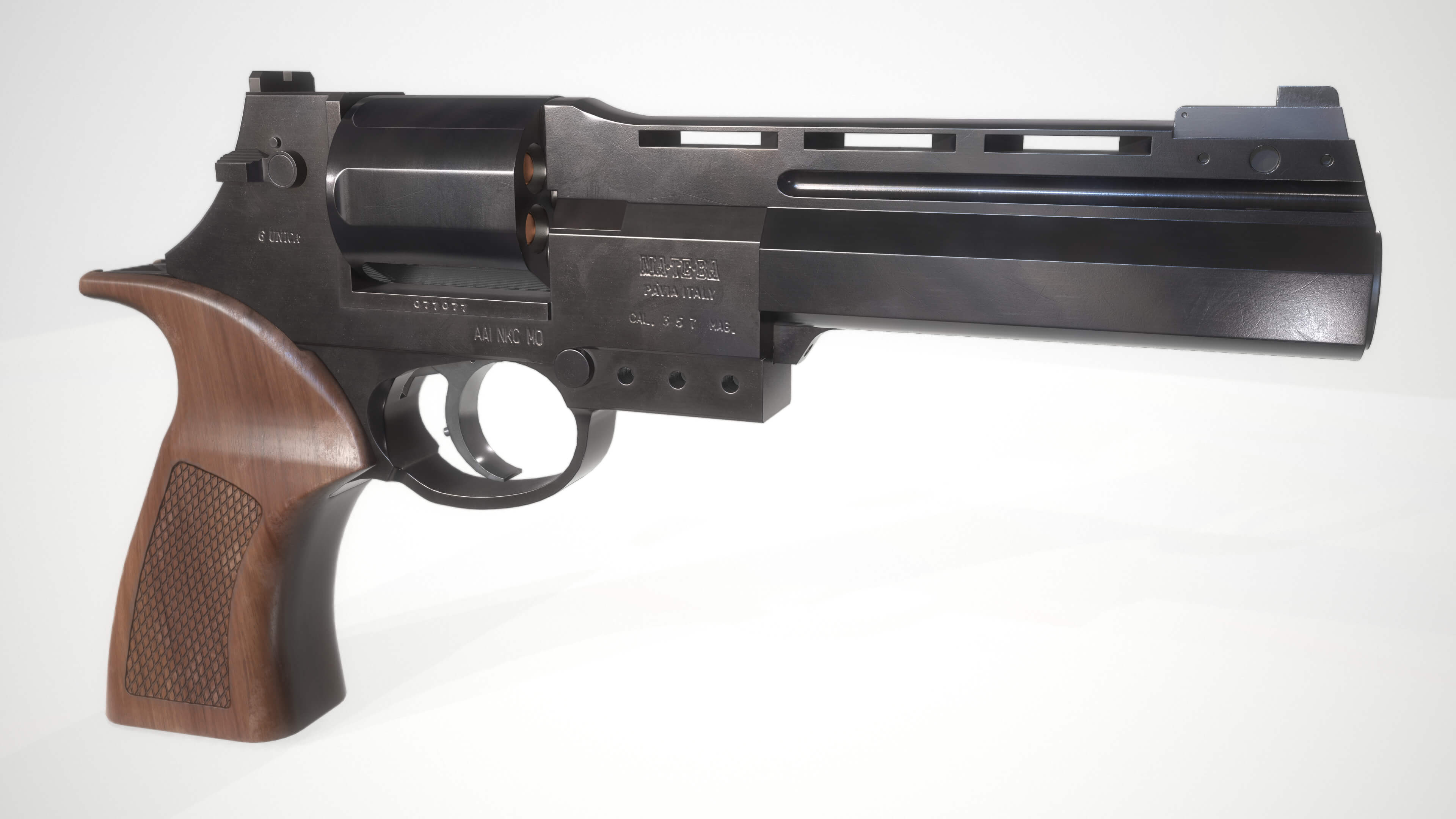 Italian Auto-Revolver 3D Model by SeTa