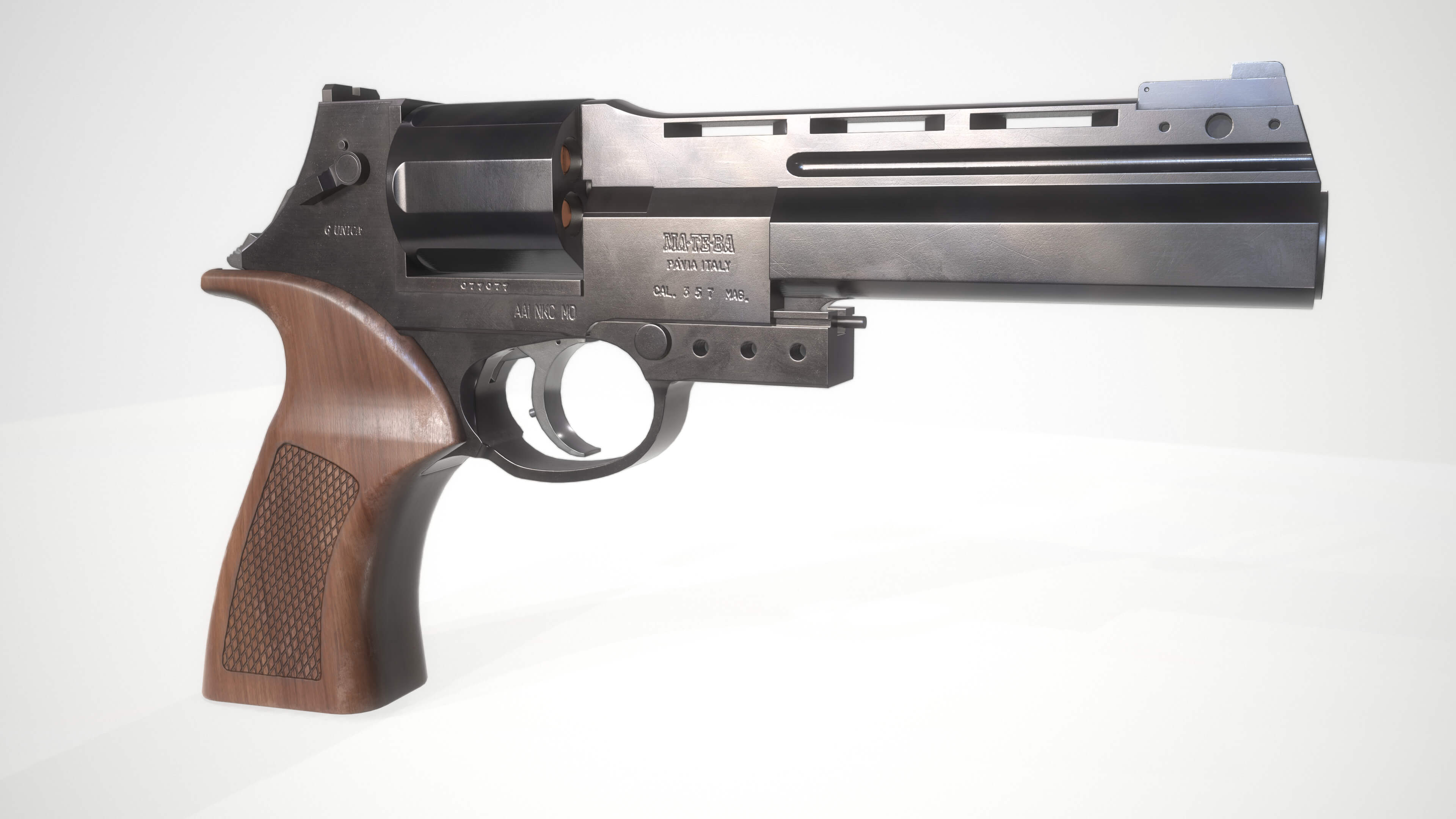 Italian Auto-Revolver 3D Model by SeTa