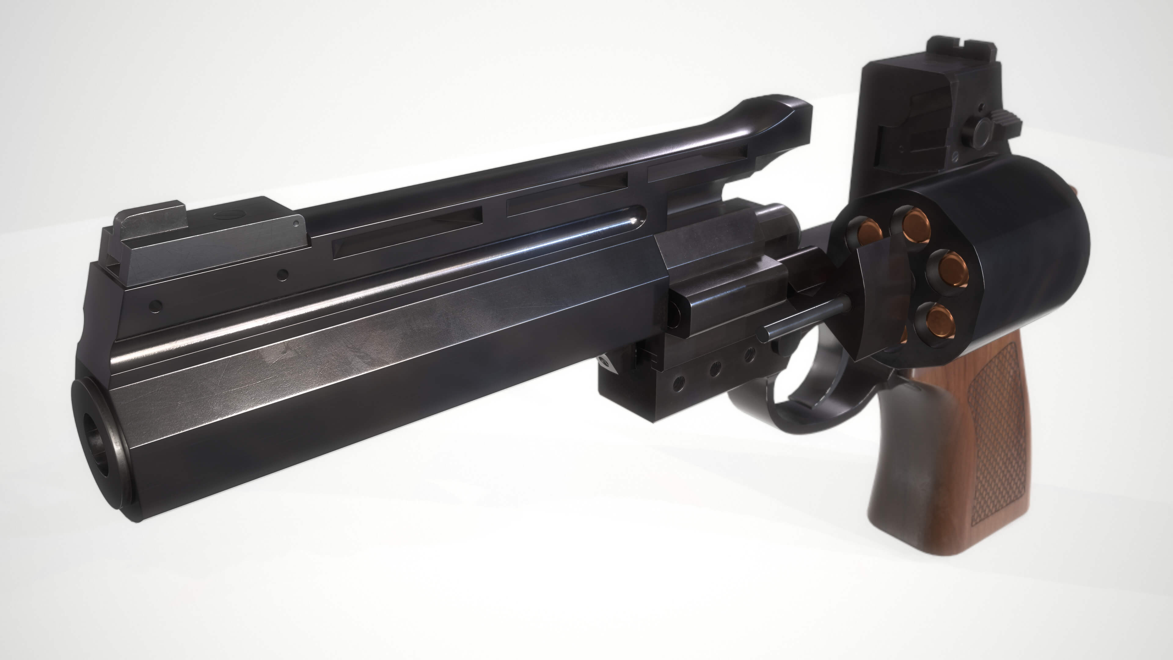 Italian Auto-Revolver 3D Model by SeTa