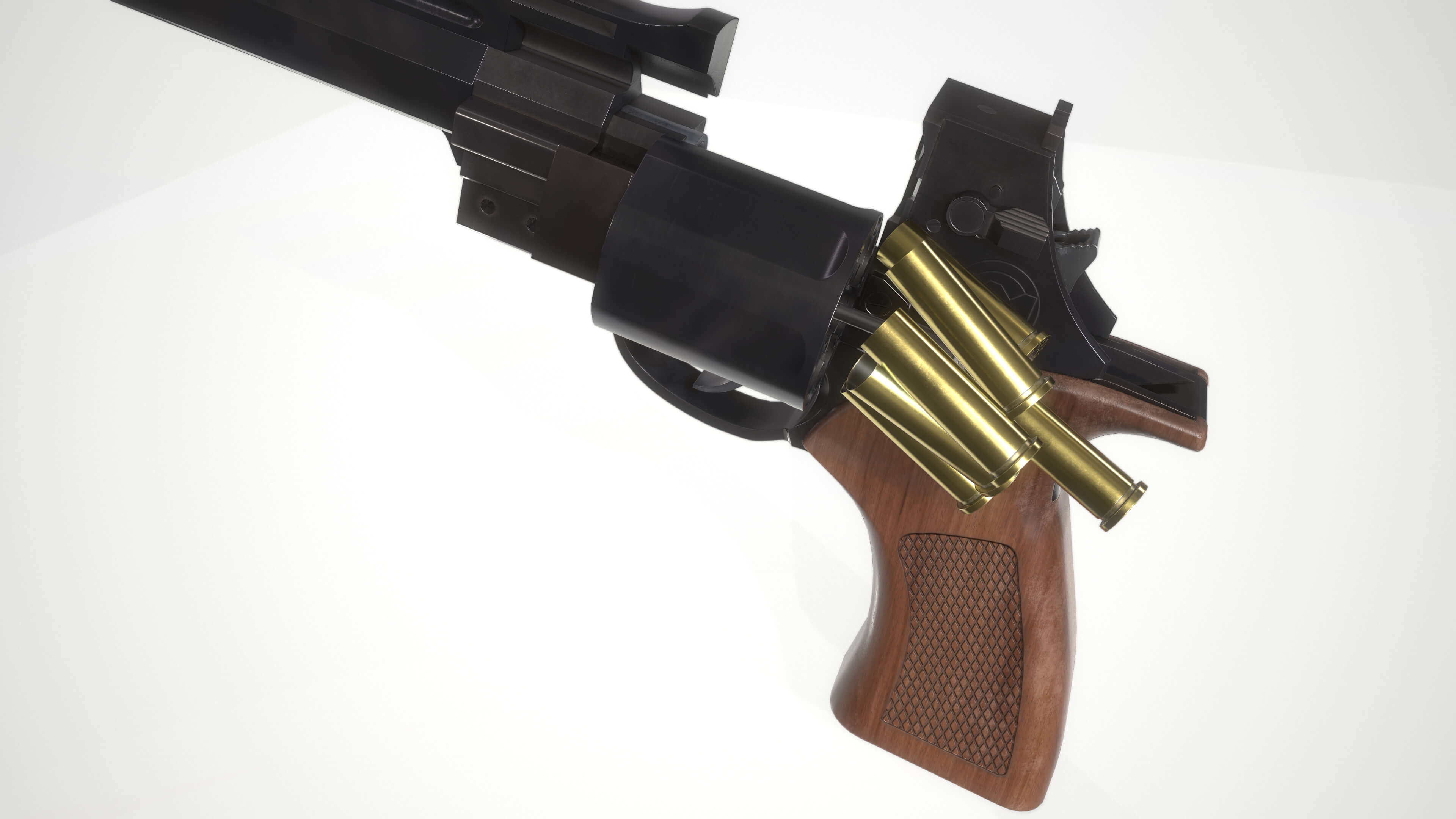 Italian Auto-Revolver 3D Model by SeTa