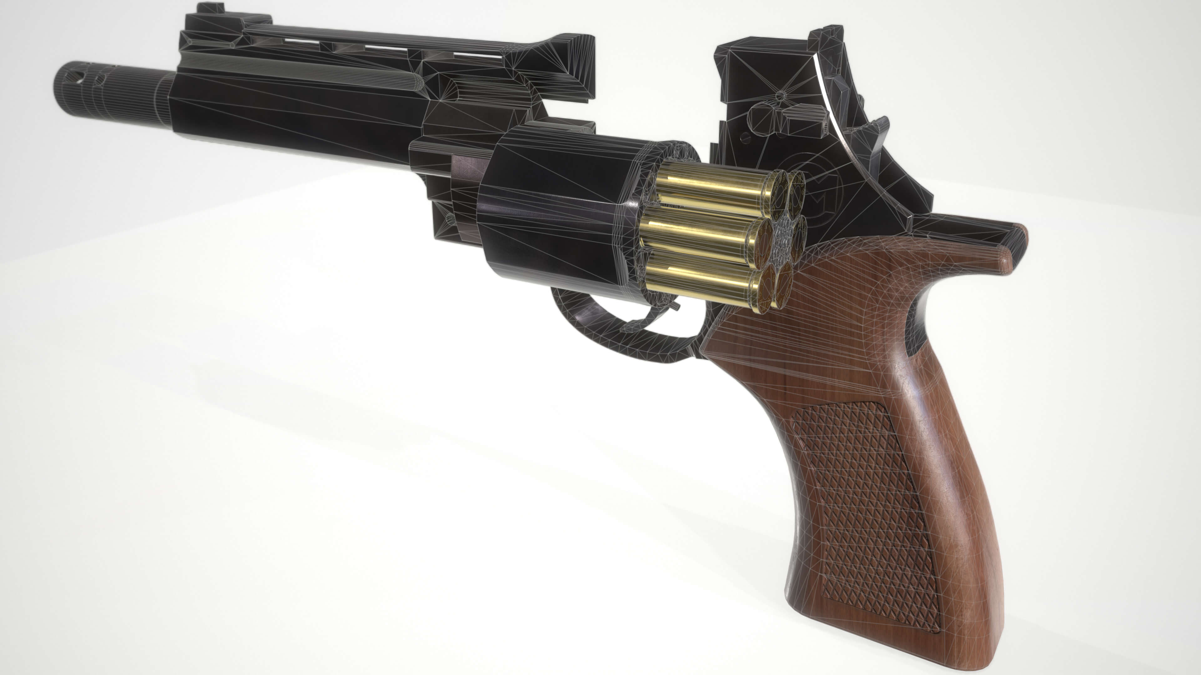 Italian Auto-Revolver 3D Model by SeTa