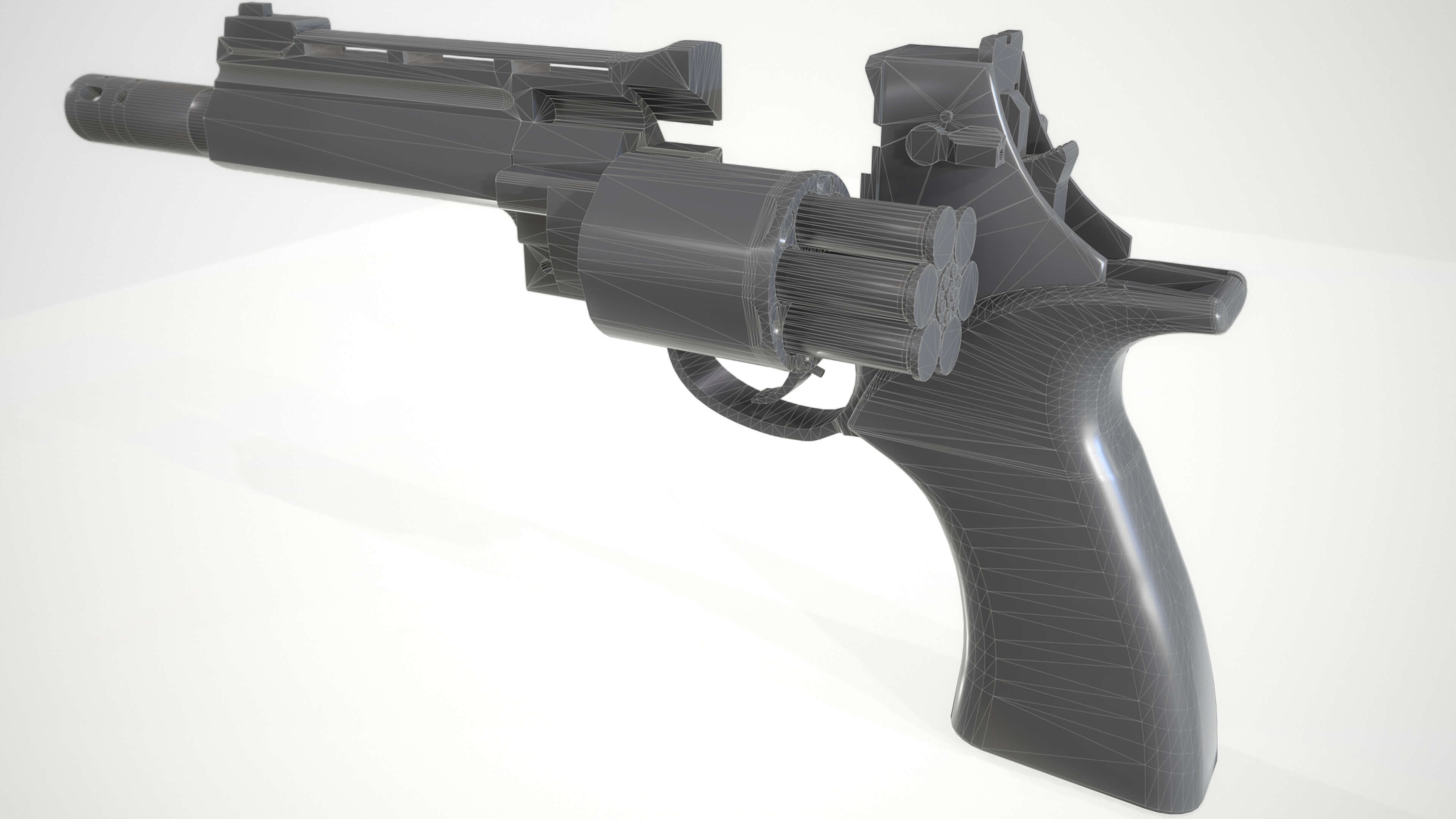 Italian Auto-Revolver 3D Model by SeTa