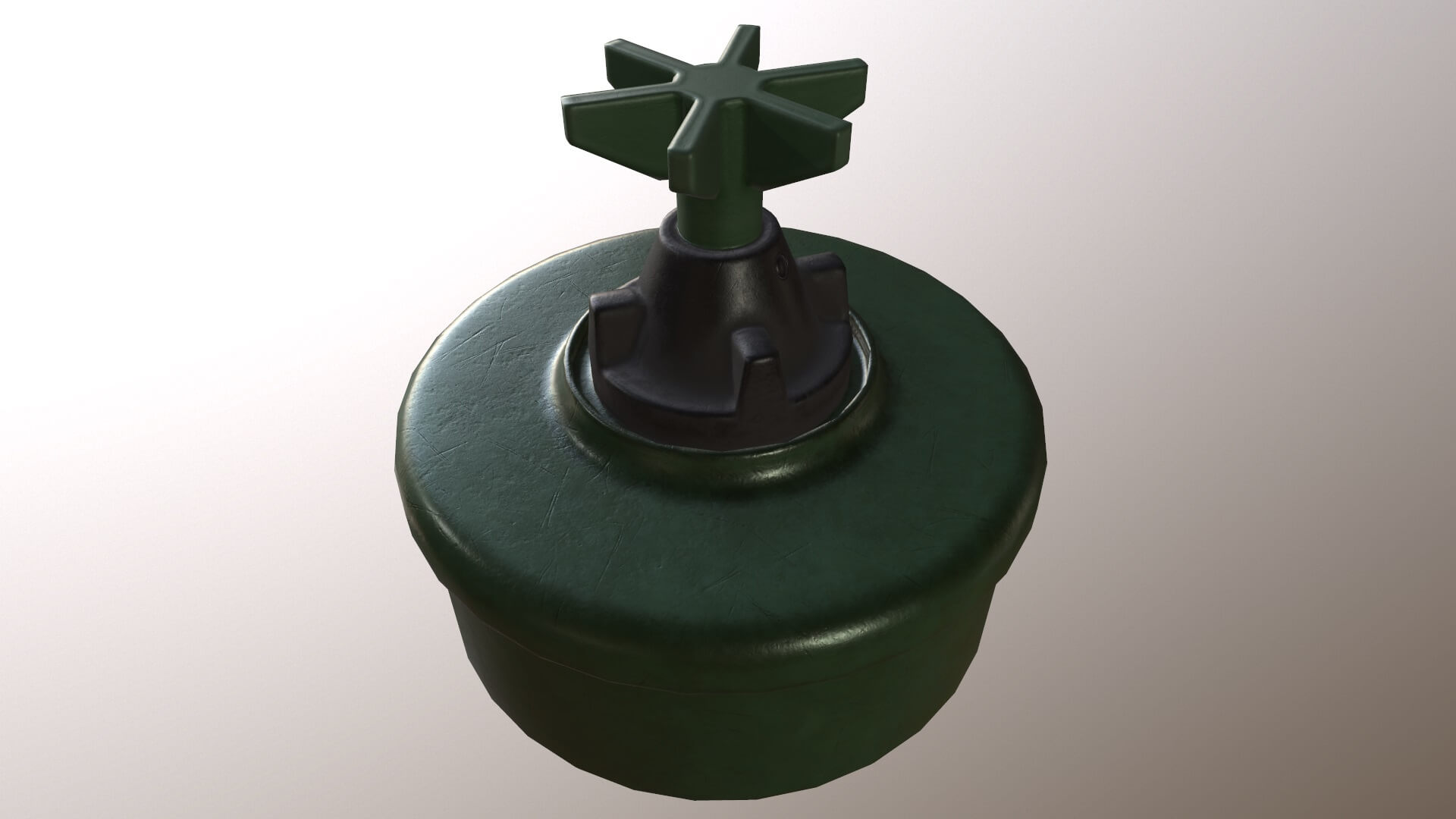 Serbian Land Mine PMA-2 3D Model by SeTa
