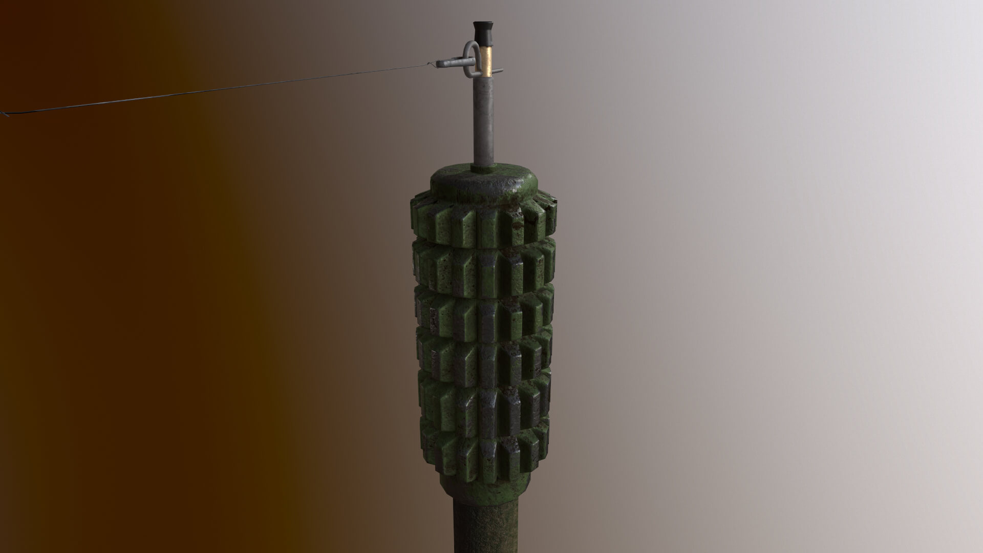 Soviet Land Mine Pomz-2 3D Model by SeTa