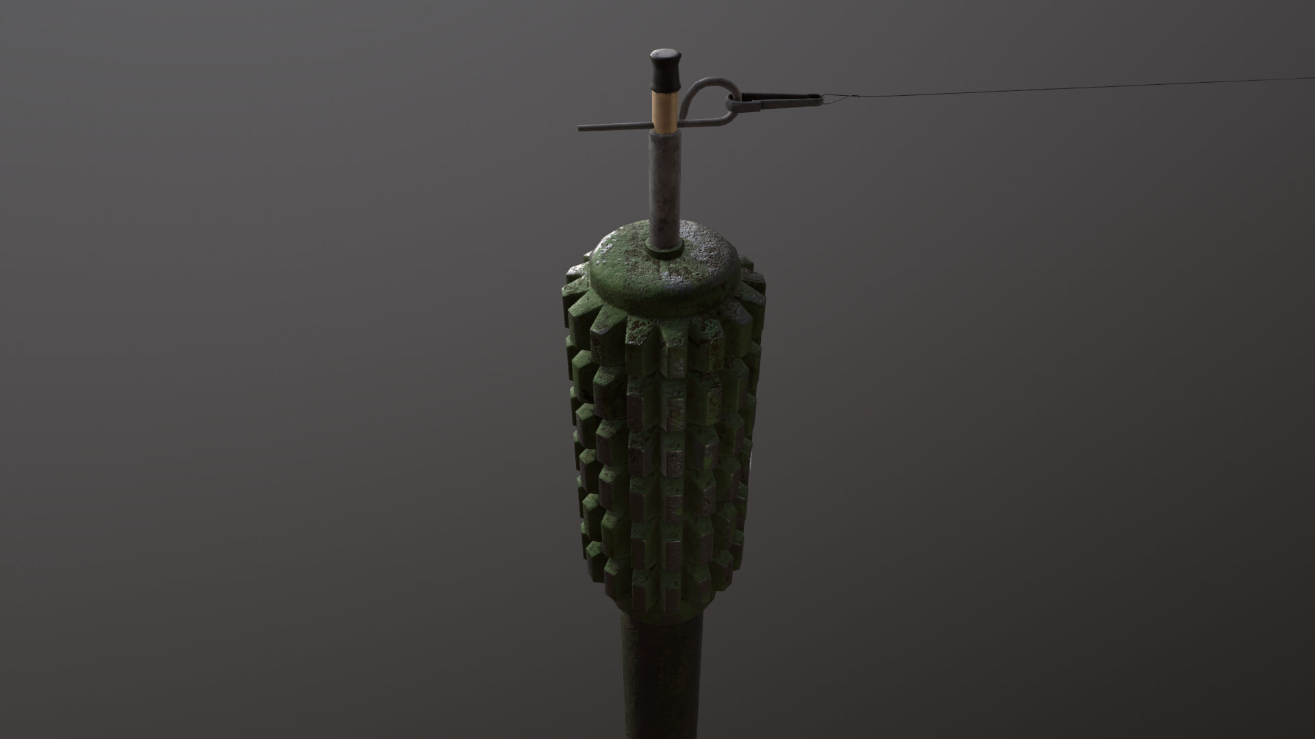 Soviet Land Mine Pomz-2 3D Model by SeTa