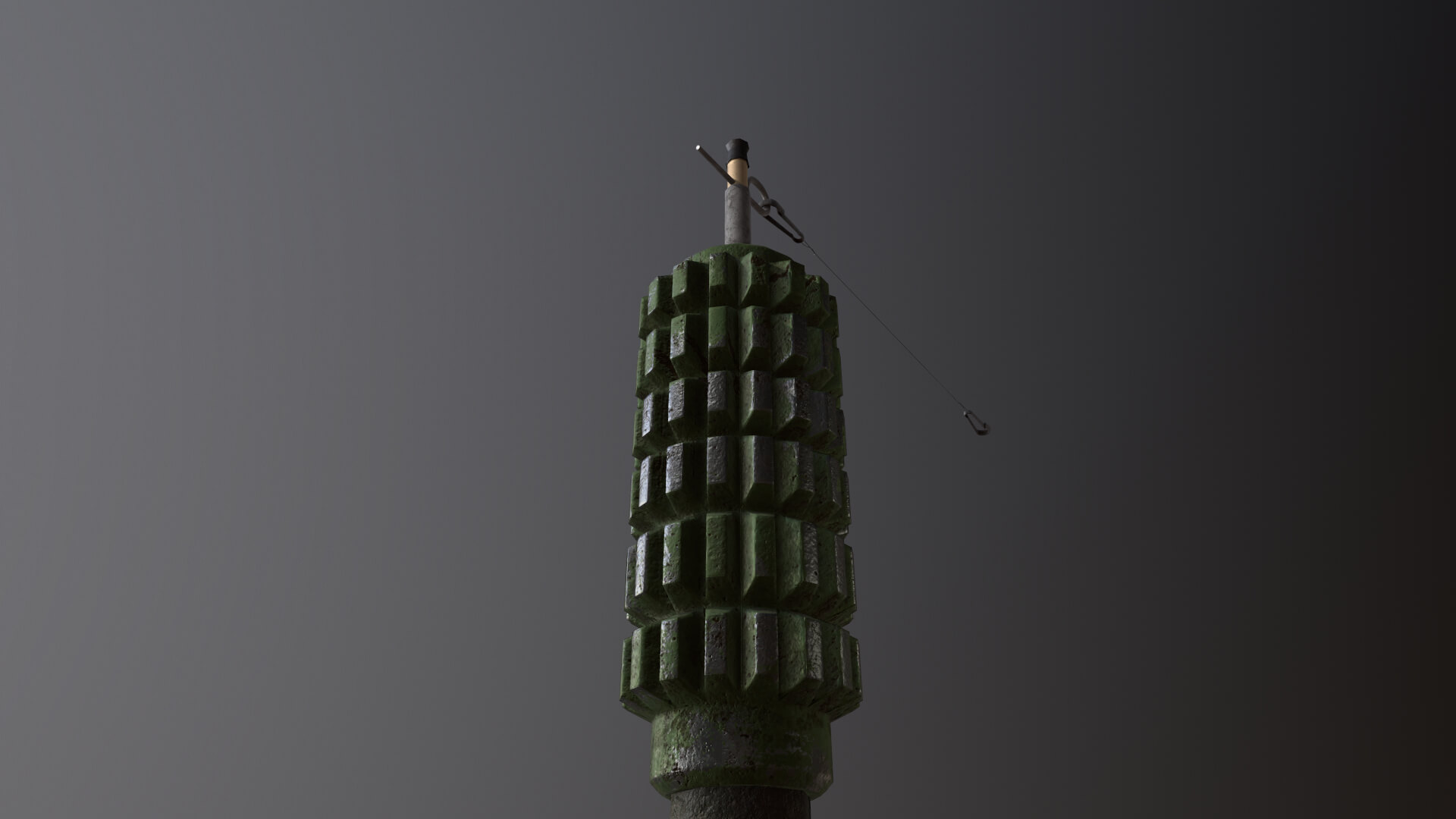 Soviet Land Mine Pomz-2 3D Model by SeTa