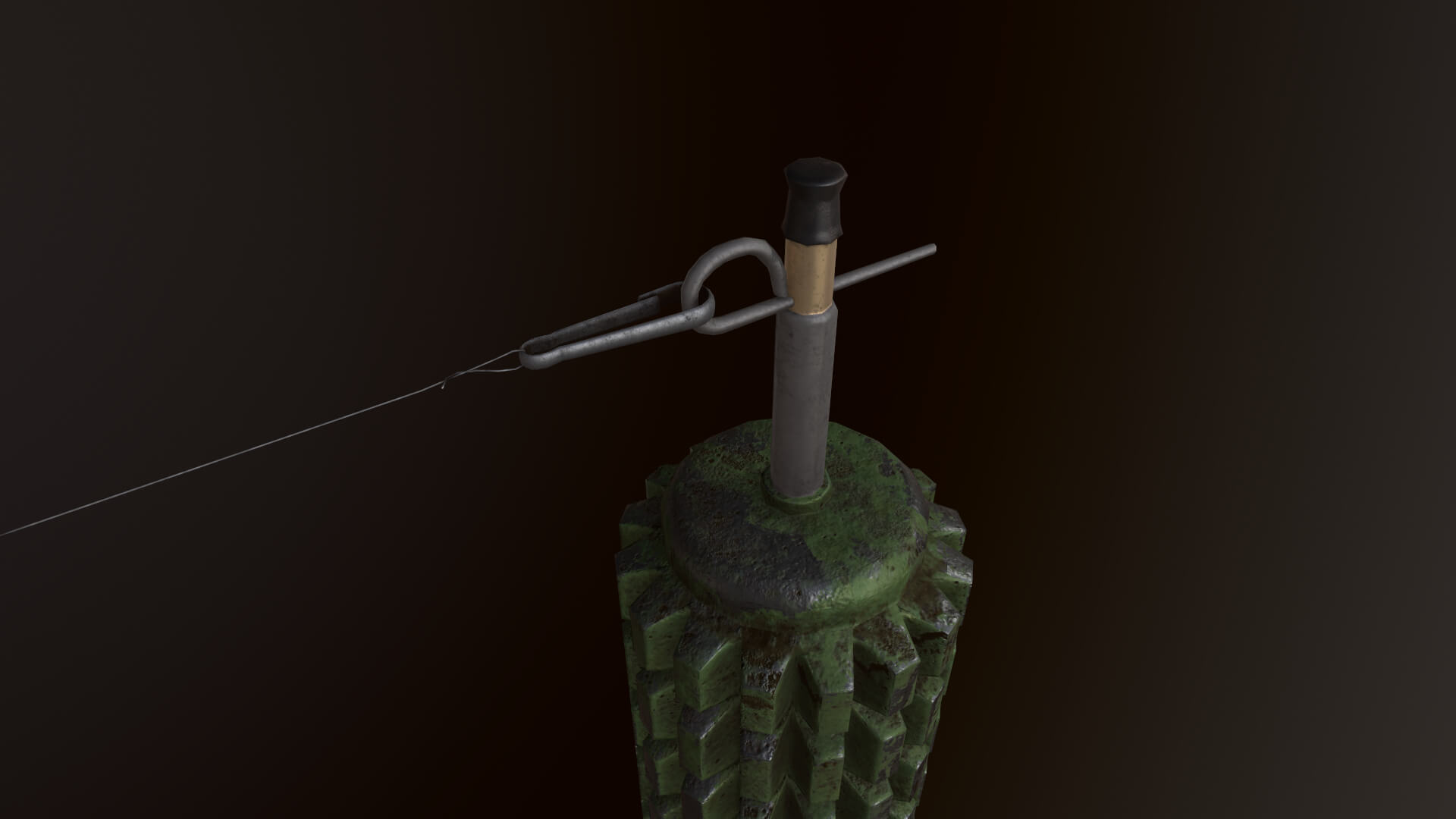 Soviet Land Mine Pomz-2 3D Model by SeTa