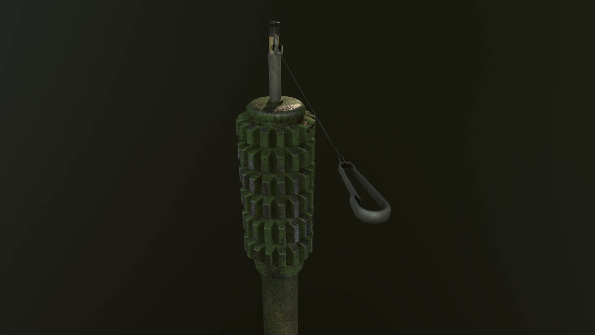 Soviet Land Mine Pomz-2 3D Model by SeTa