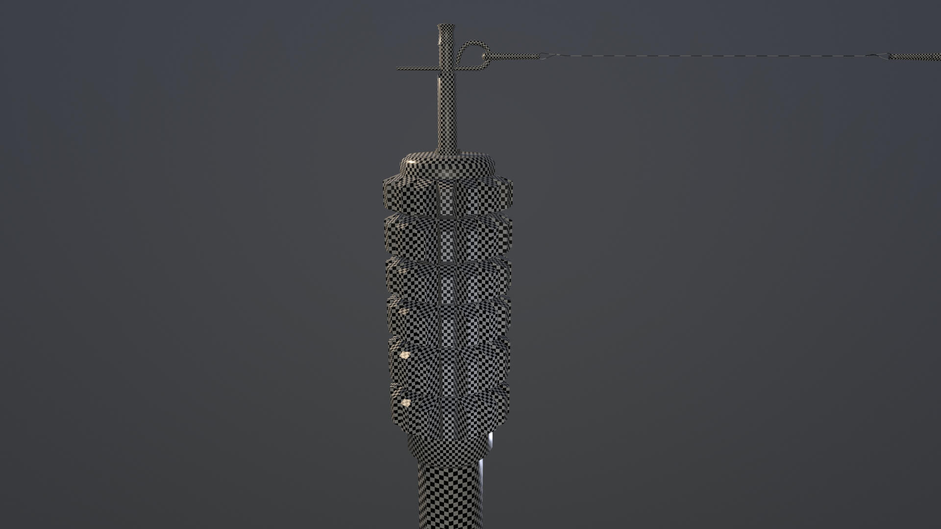 Soviet Land Mine Pomz-2 3D Model by SeTa