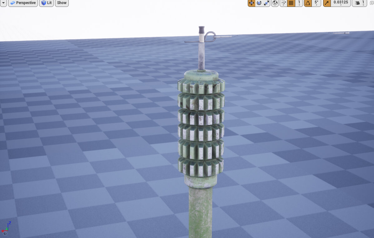 Soviet Land Mine Pomz-2 3D Model by SeTa