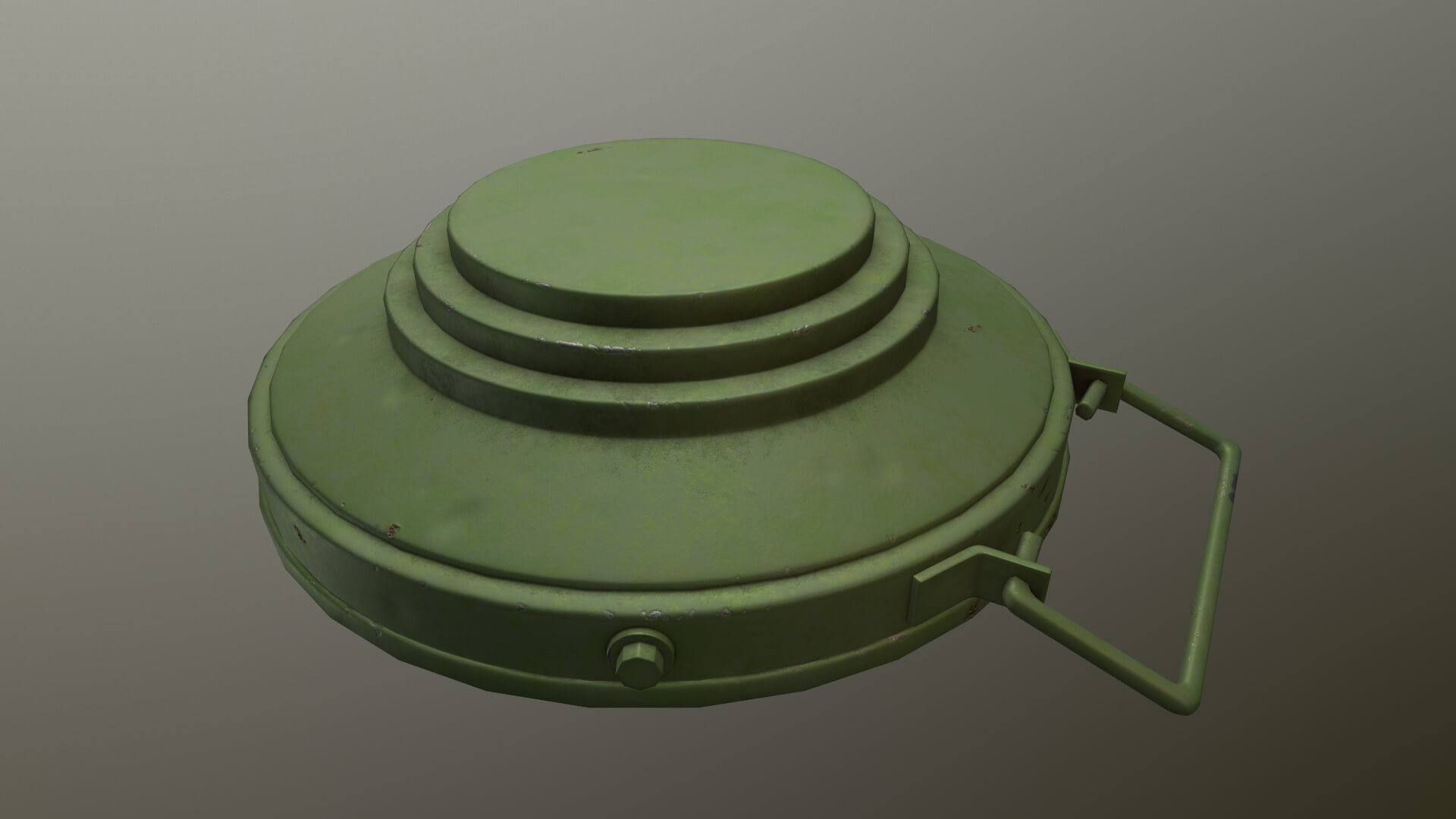 Soviet Land Mine TMM-1 3D Model by SeTa