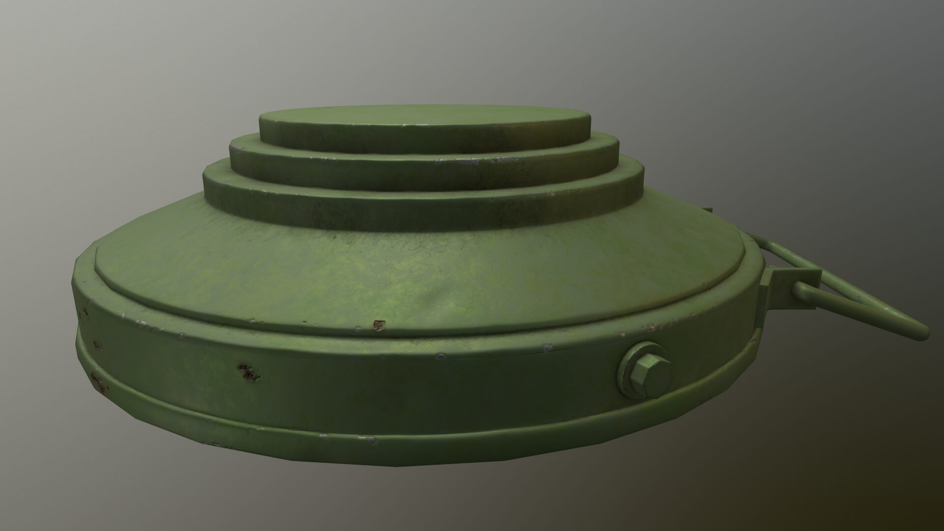 Soviet Land Mine TMM-1 3D Model by SeTa