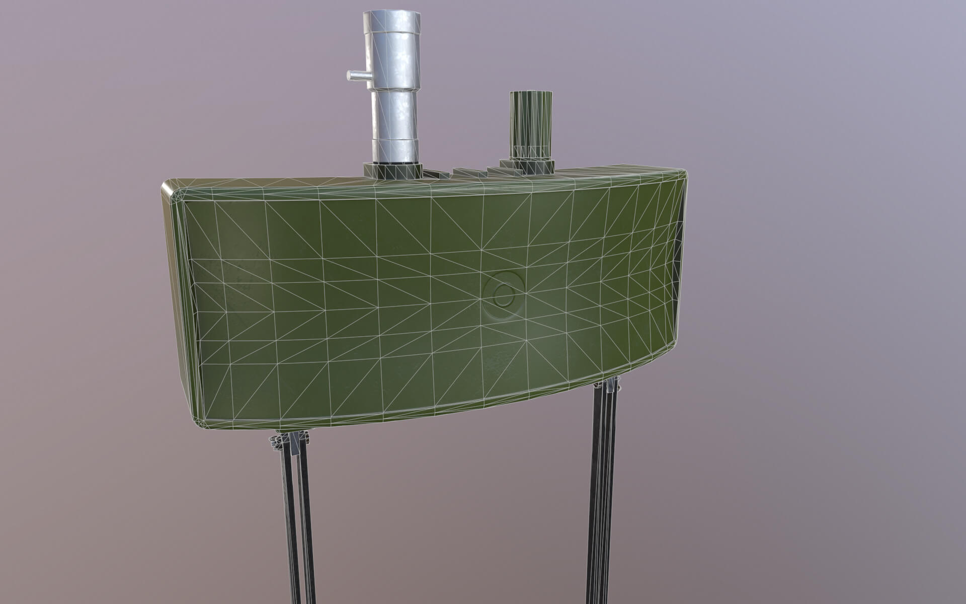 Yugoslav Mrud Anti-Personnel Mine 3D Model by SeTa
