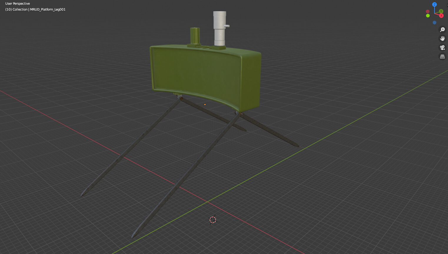 Yugoslav Mrud Anti-Personnel Mine 3D Model by SeTa