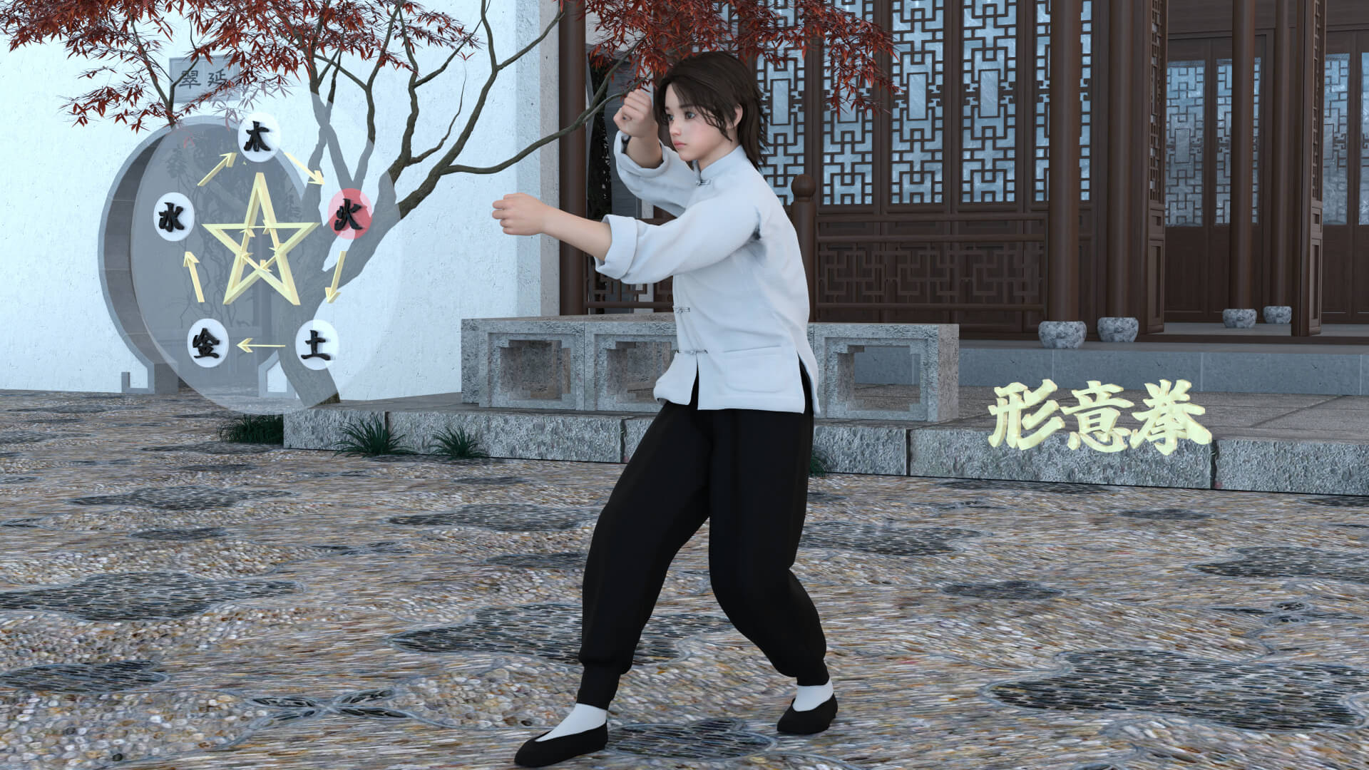 Xingyiquan - Pao Chuan by seven358 | RenderHub Wallpapers