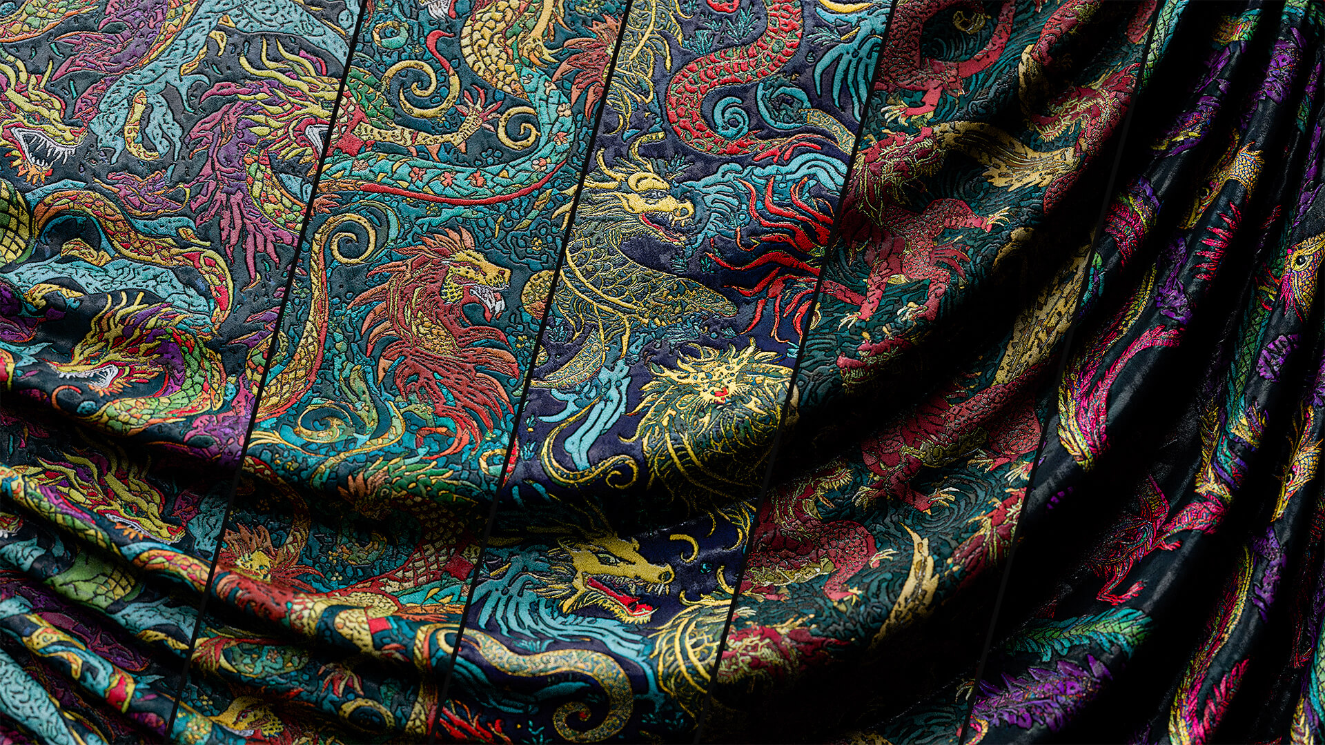 Chinese Cloth Fabric Pack - PBR 3D Material or Shader by sfdemir