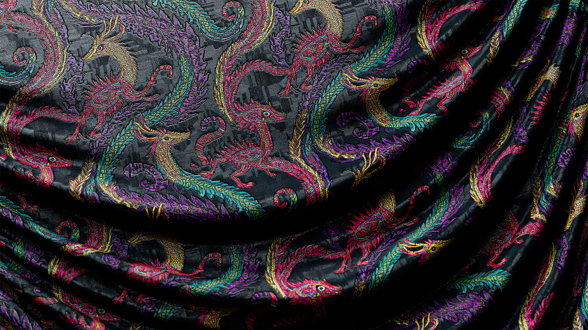 Chinese Cloth Fabric Pack - PBR 3D Material or Shader by sfdemir