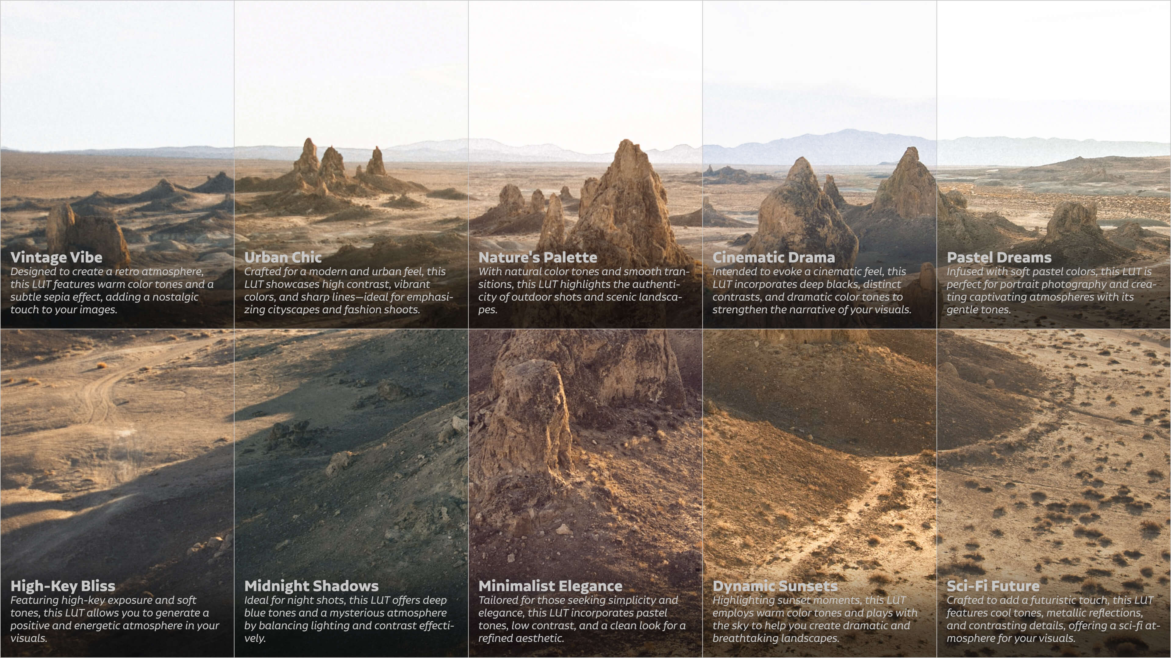 Color Grading Pack 01 - 3D Software or Plug-In by sfdemir