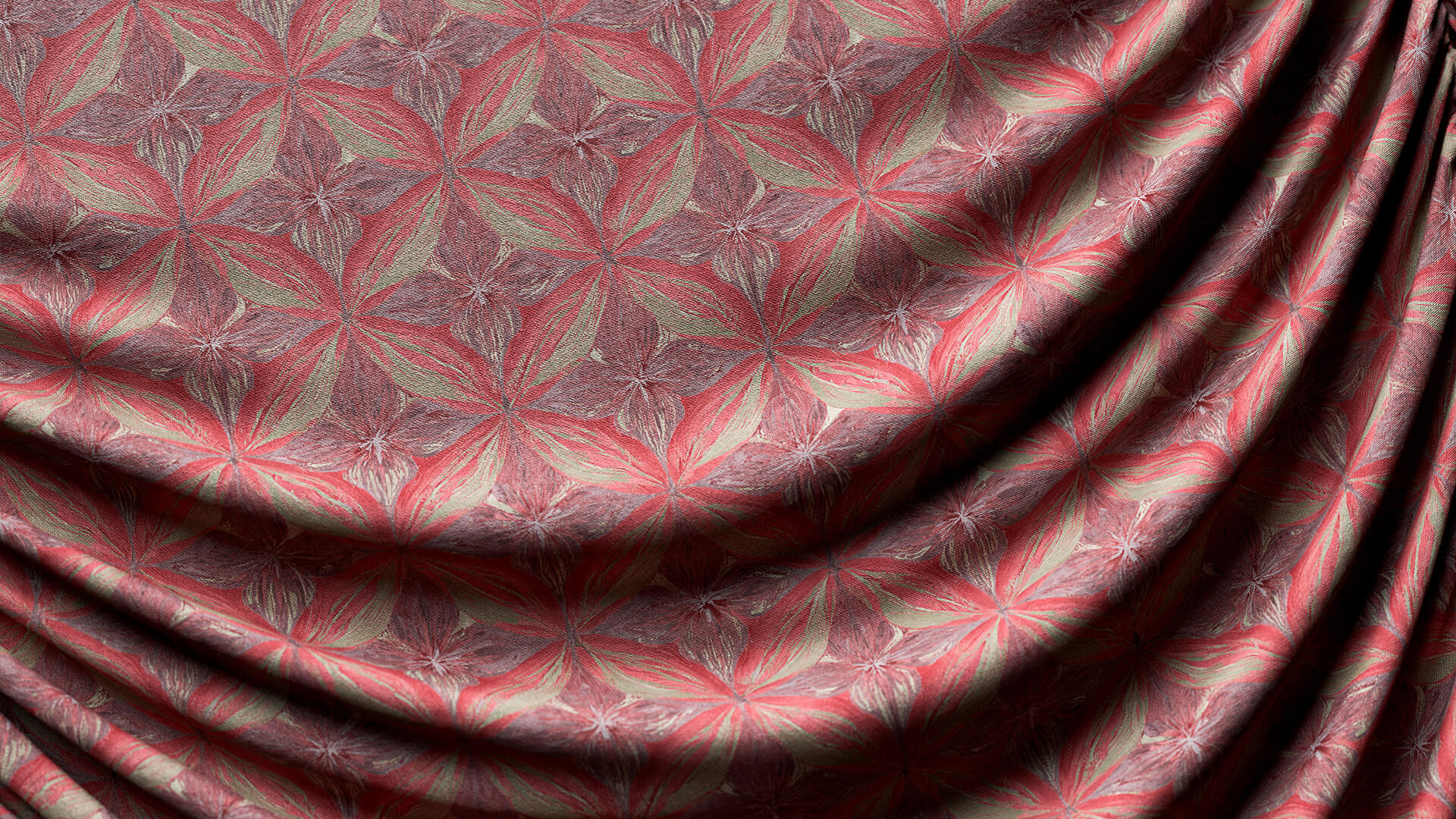Flowers Fabric Cotton PBR Material / Texture Pack by sfdemir