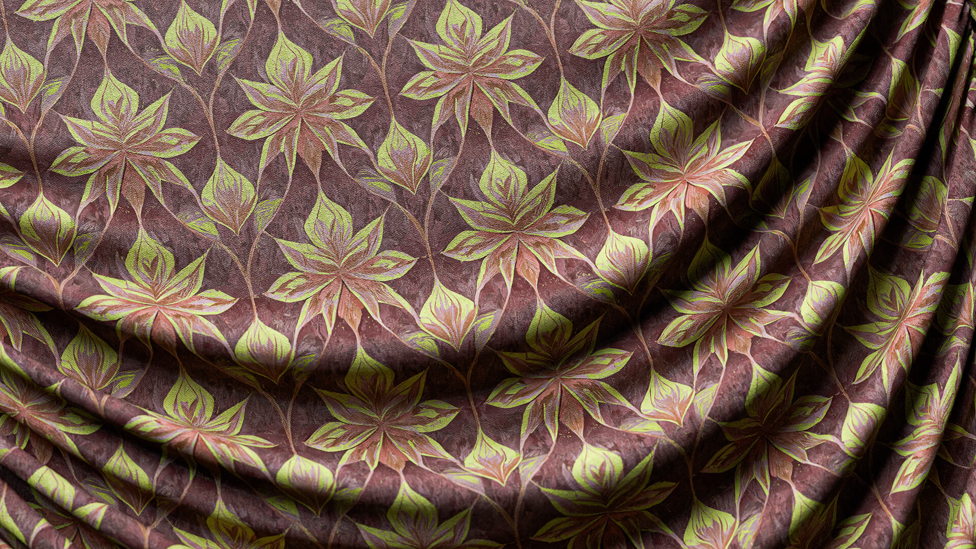 Flowers Fabric Cotton PBR Material / Texture Pack by sfdemir