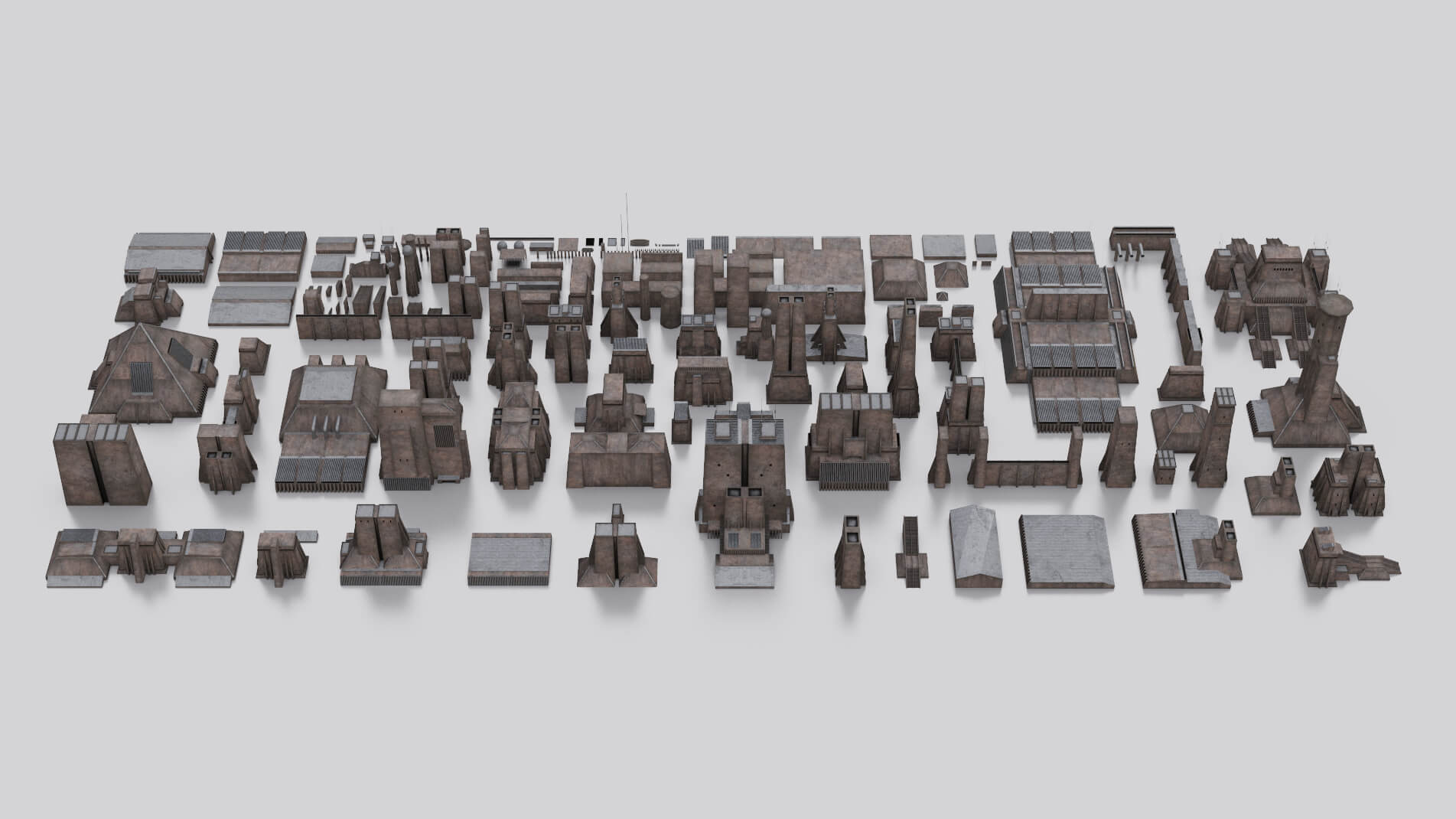 Titanverse Dune Kitbash - 3D Collection by sfdemir