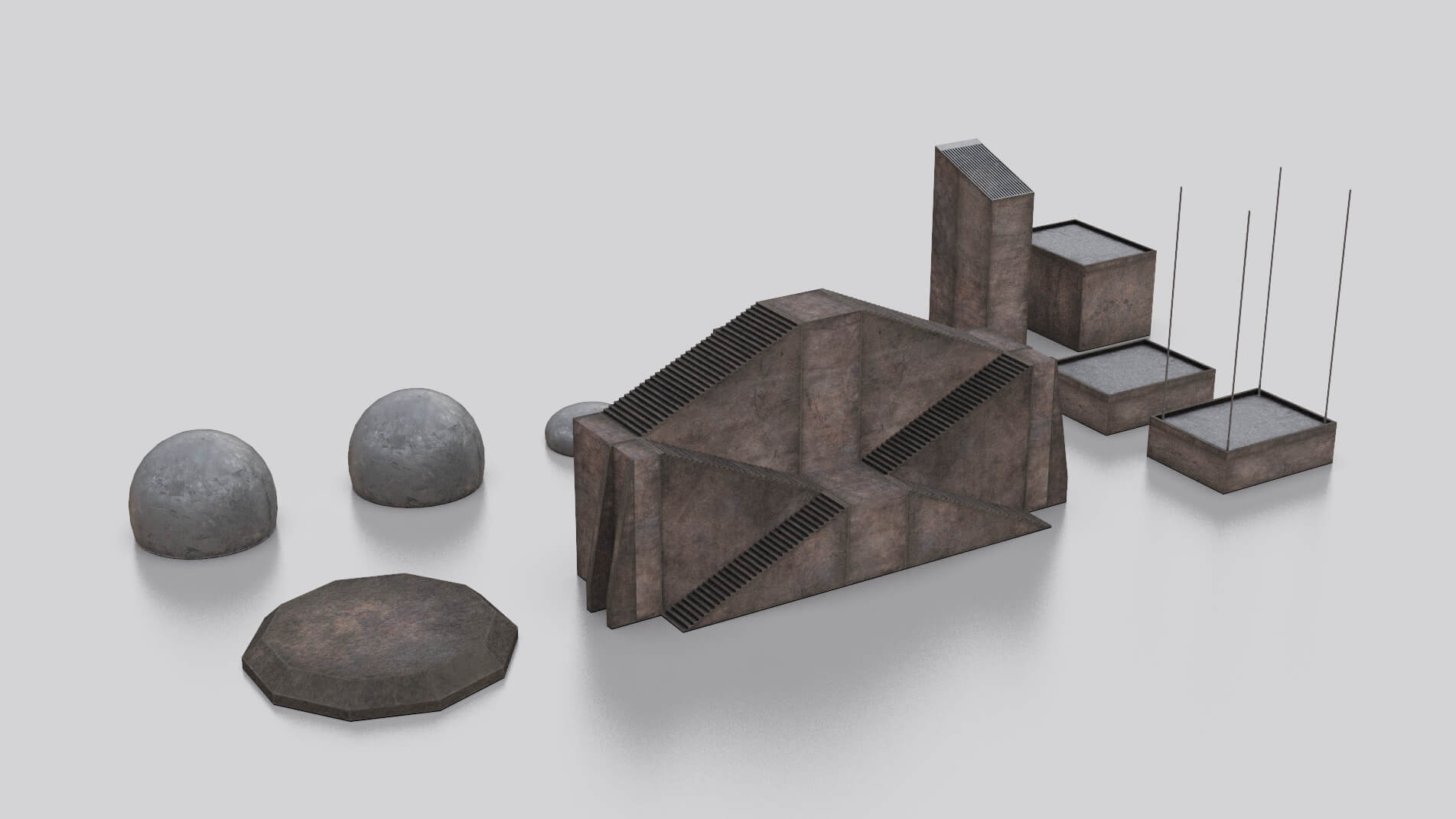 Titanverse Dune Kitbash - 3D Collection by sfdemir