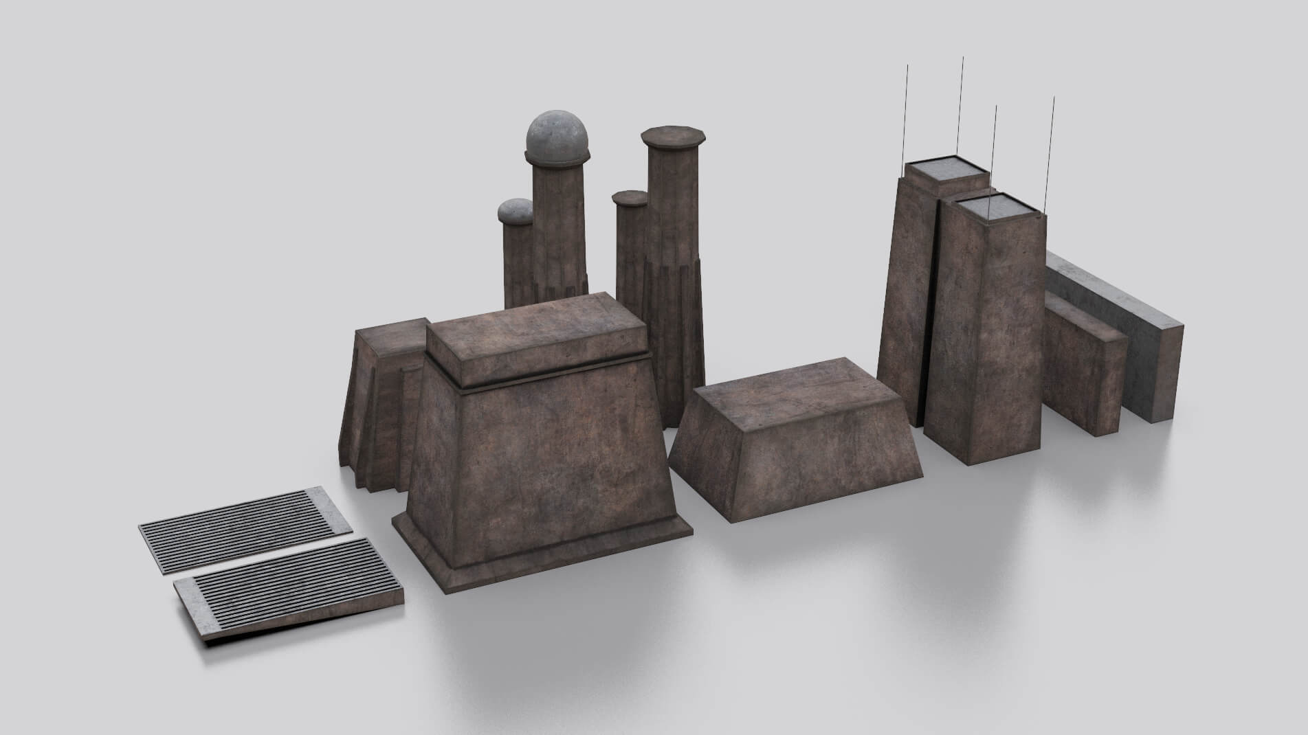 Titanverse Dune Kitbash - 3D Collection by sfdemir