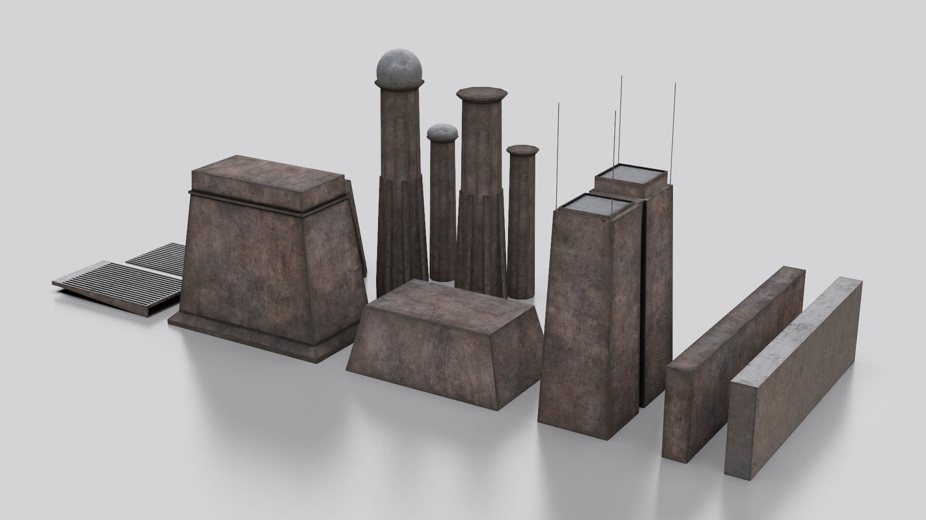 Titanverse Dune Kitbash - 3D Collection by sfdemir