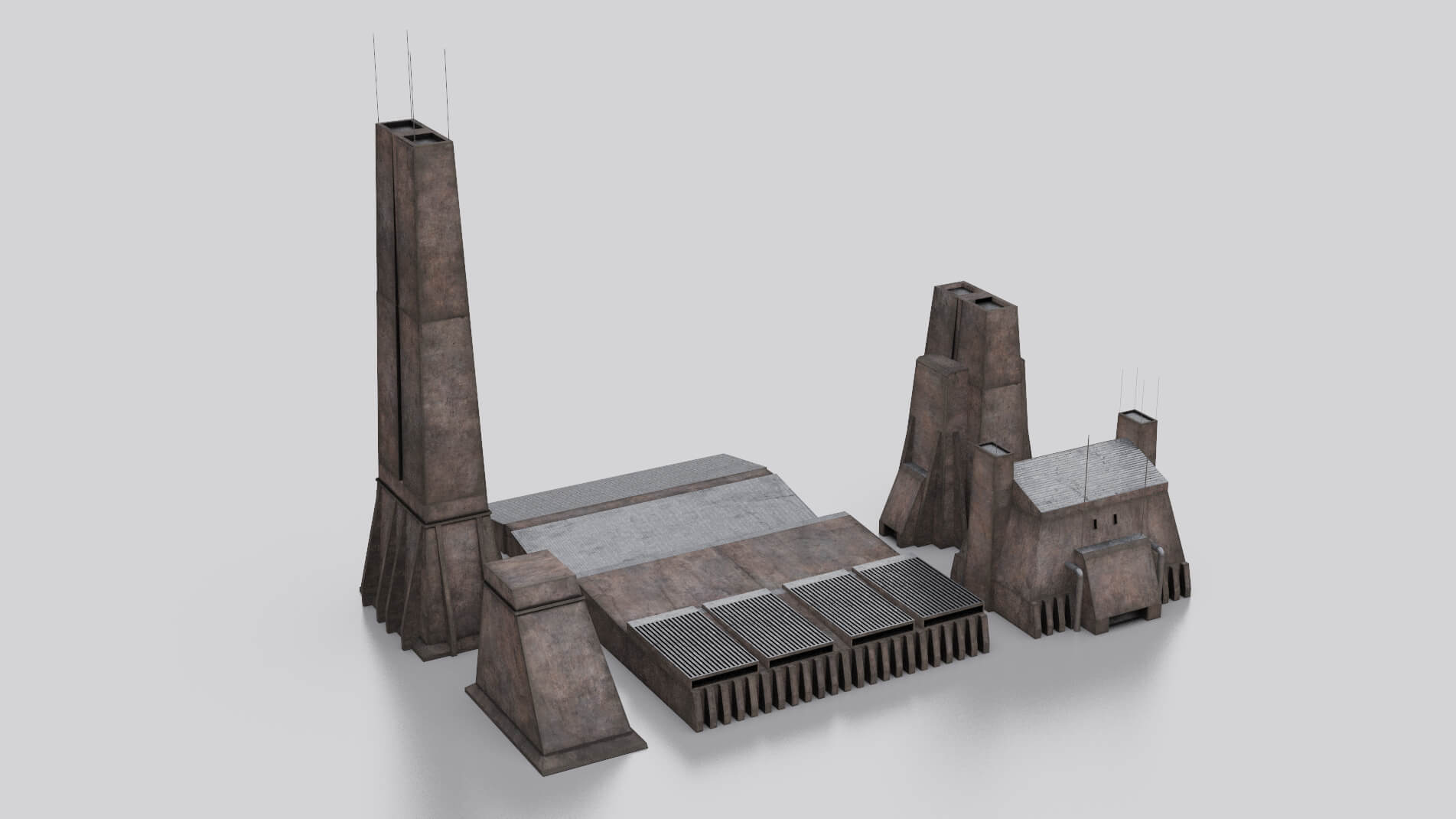 Titanverse Dune Kitbash - 3D Collection by sfdemir