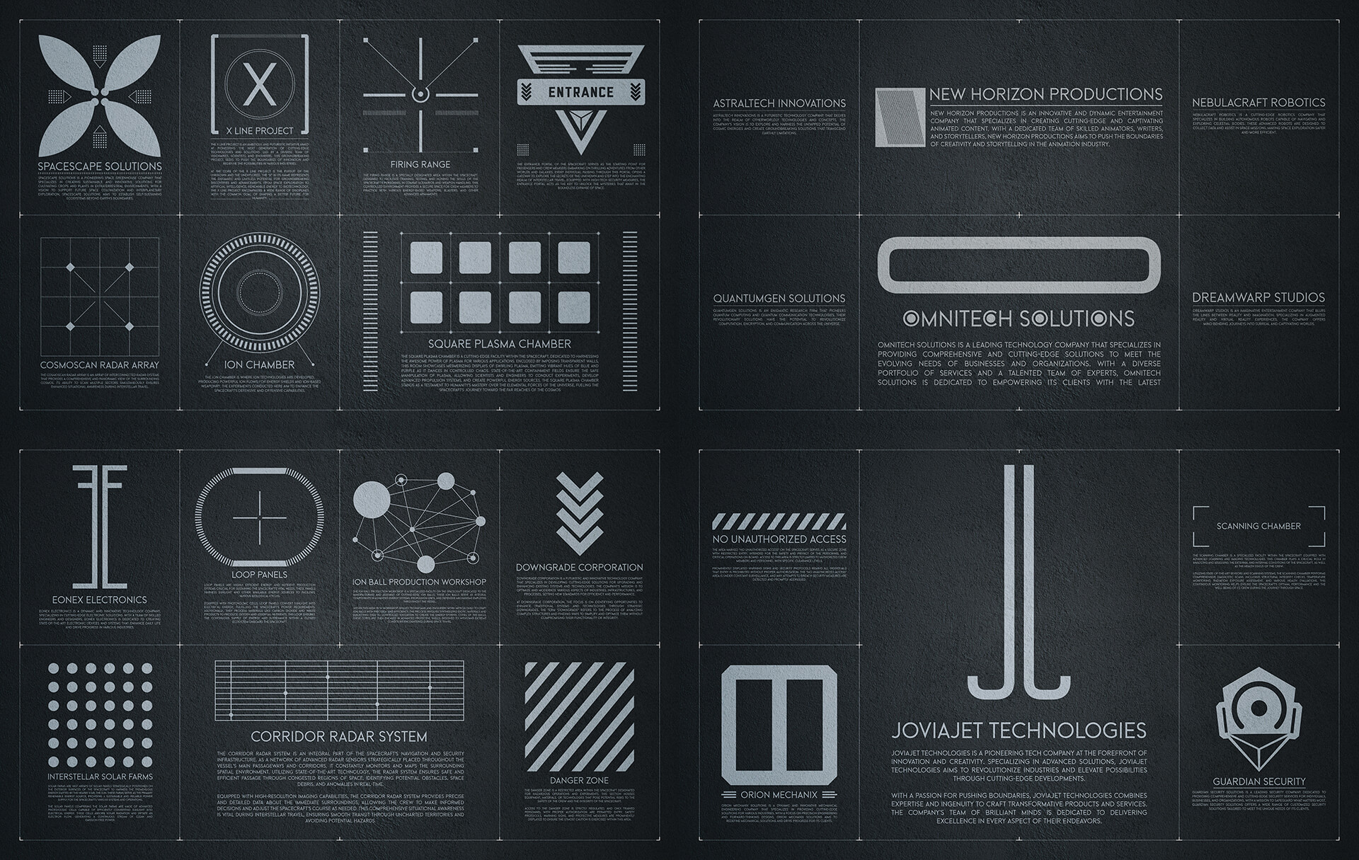 U1 Sci-Fi Alpha Decal Pack 3D Texture by sfdemir