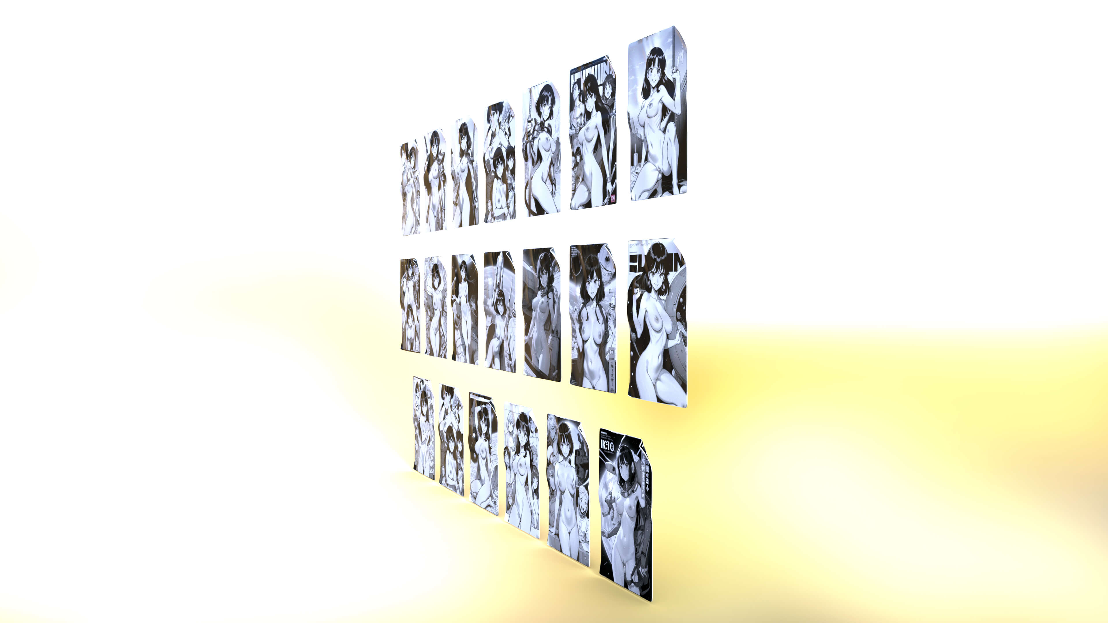 SG Poster (+18 Version) Props and Textures - Daz Content by sgwme13