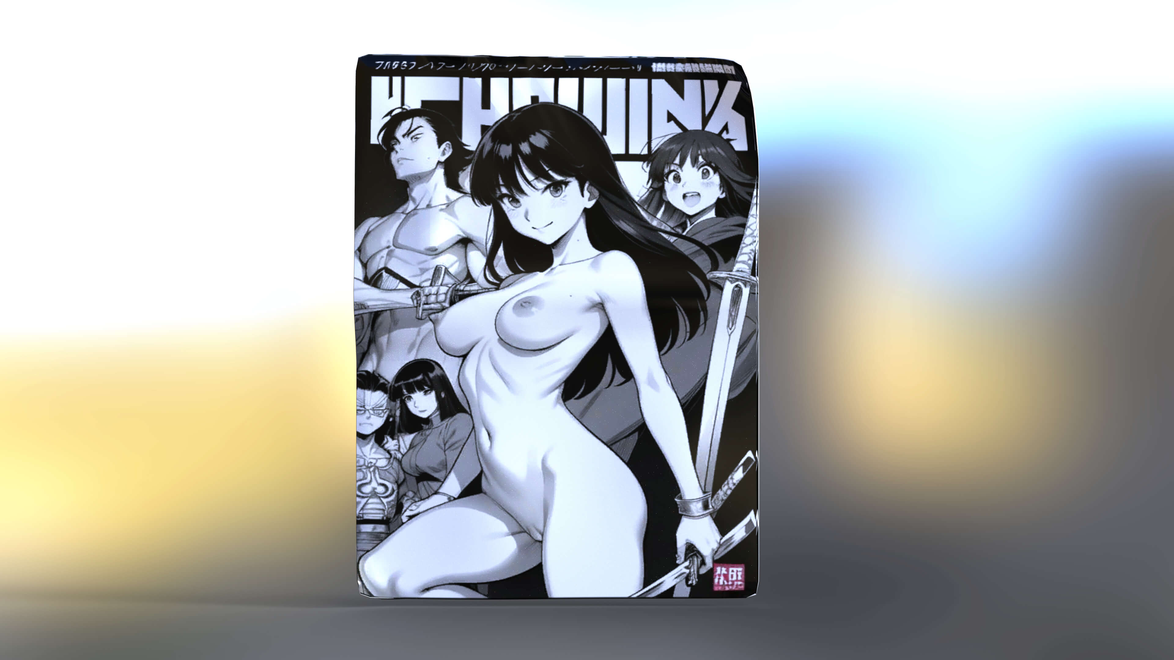 SG Poster (+18 Version) Props and Textures - Daz Content by sgwme13