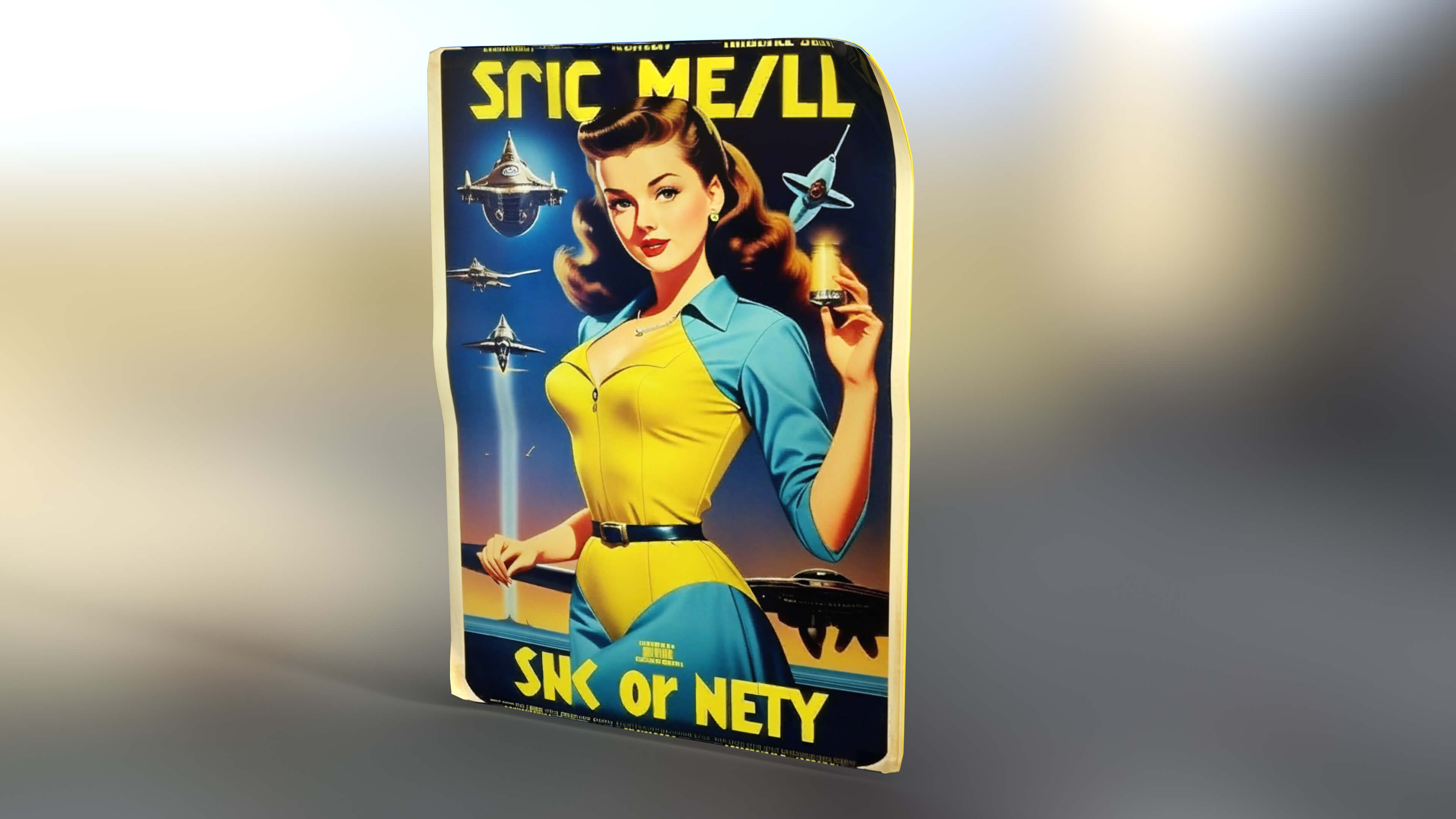 SG Poster (Old Movies) Props and Textures - Daz Content by sgwme13