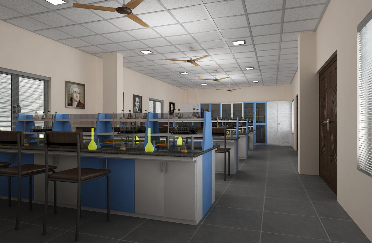 School Chemistry Lab - 3D Model by Shabab600
