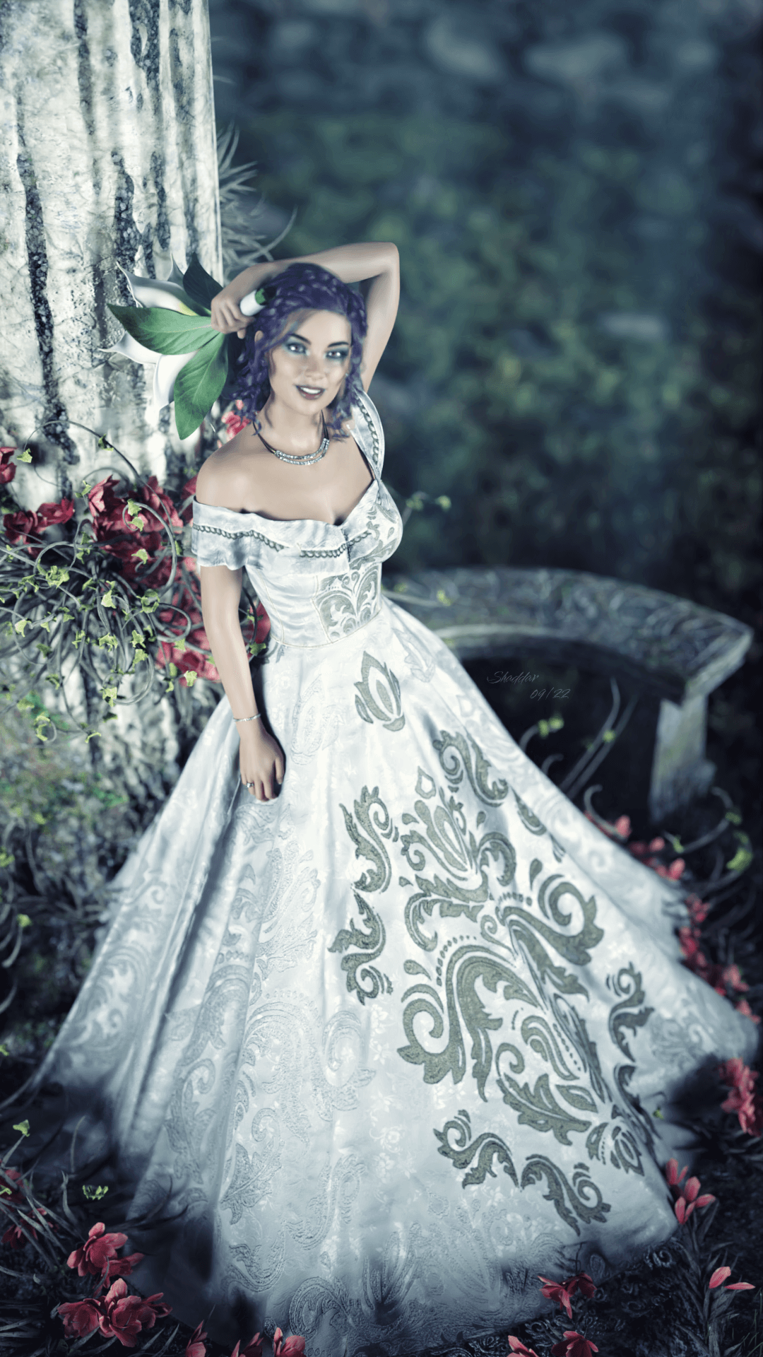 Lilith - Princess 3D Render, Digital Art by Shaddar