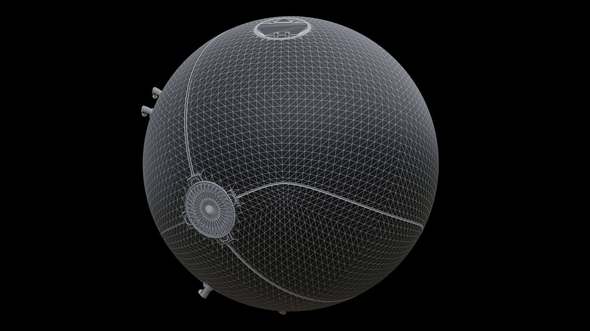 Sci-Fi Drone 3D Model by Shadowrazesss