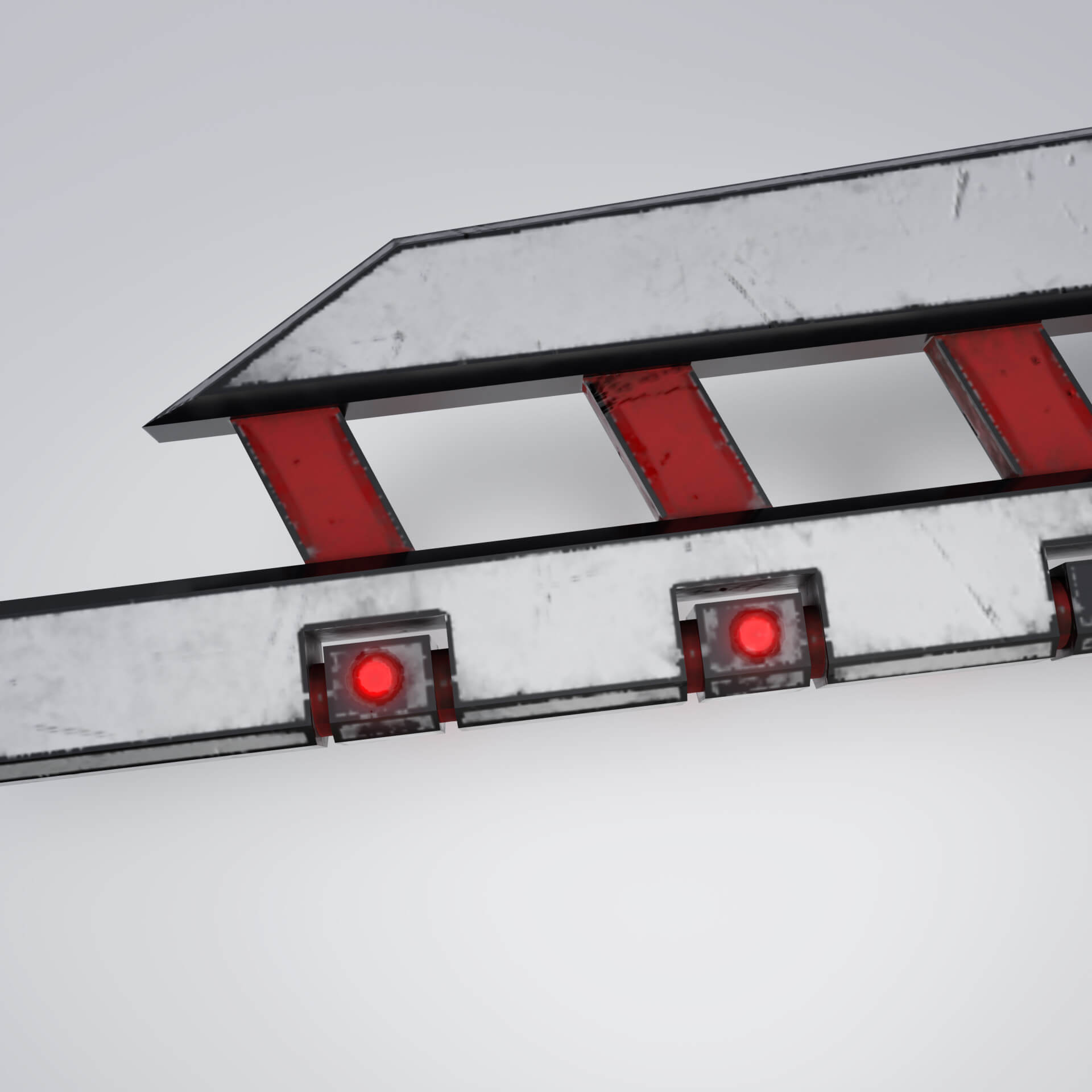 Sci-fi Pickaxe 3D Model by Shadowrazesss