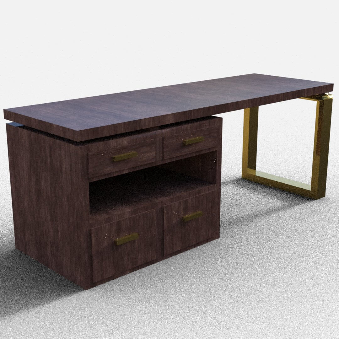 Study Table Two - Daz Content by shadowyartsbusiness