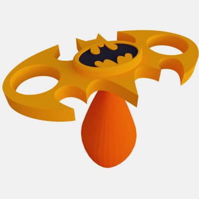 Batman Buttplug - 3D Model by shadowyartsdirty