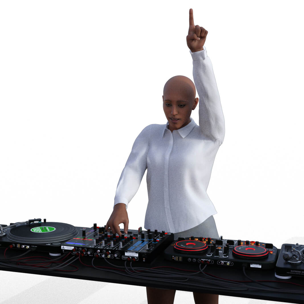 DJ Pose Set One for Genesis 8 and Genesis 9 - Daz Content by ...