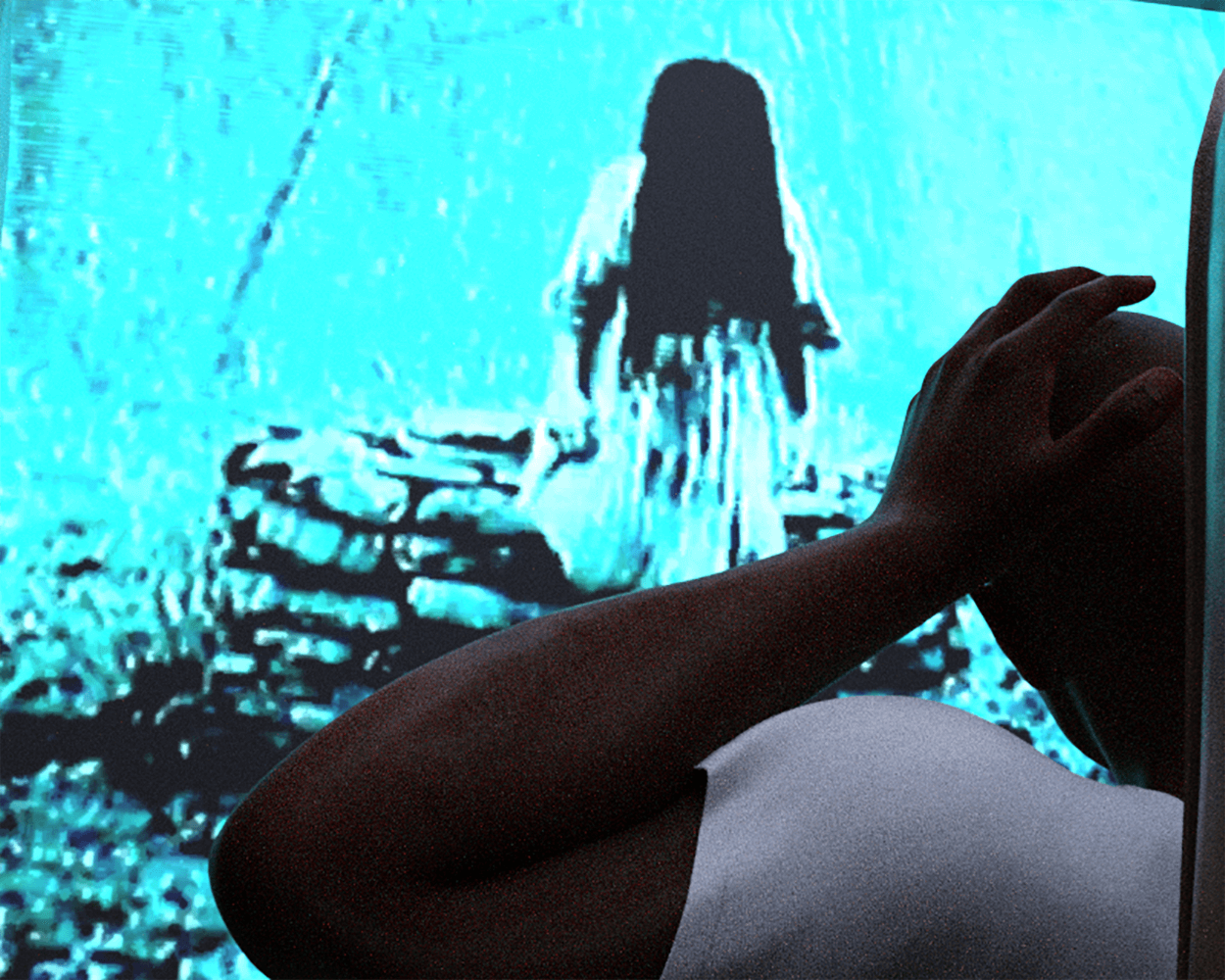 Sadako crawls 3D Render, Digital Art by shadowyartsdirty