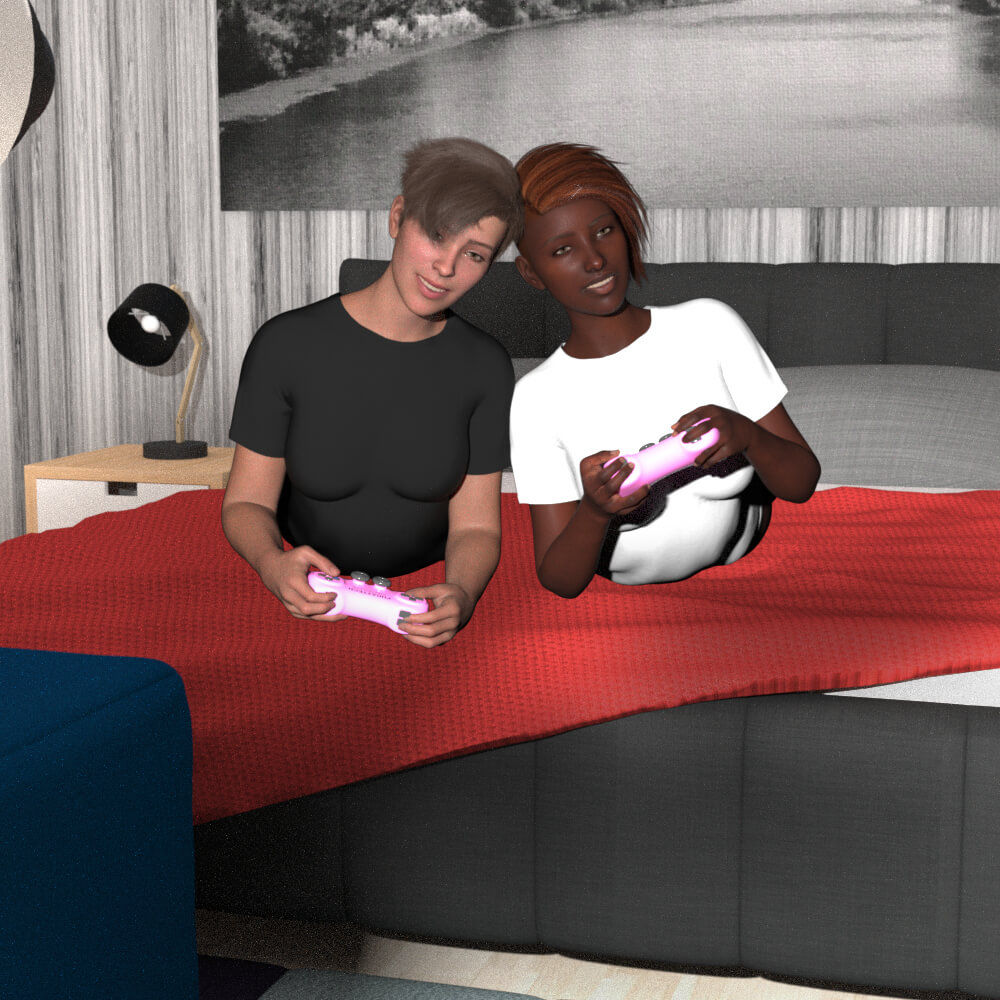 Gaming Pose Set 1 for Genesis 8 and Genesis 9 - Daz Content by ...