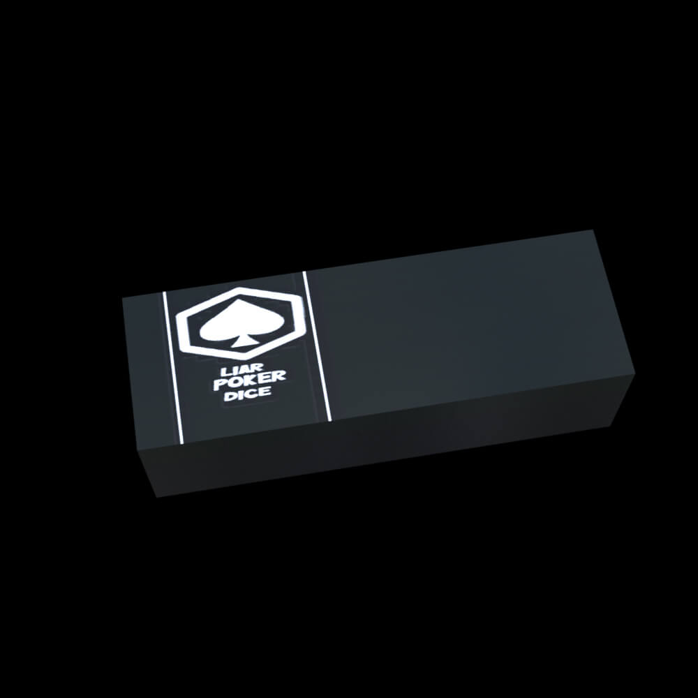 Liar's Dice Poker Dice Model Set for DAZ Studio by shadowyartsdirty