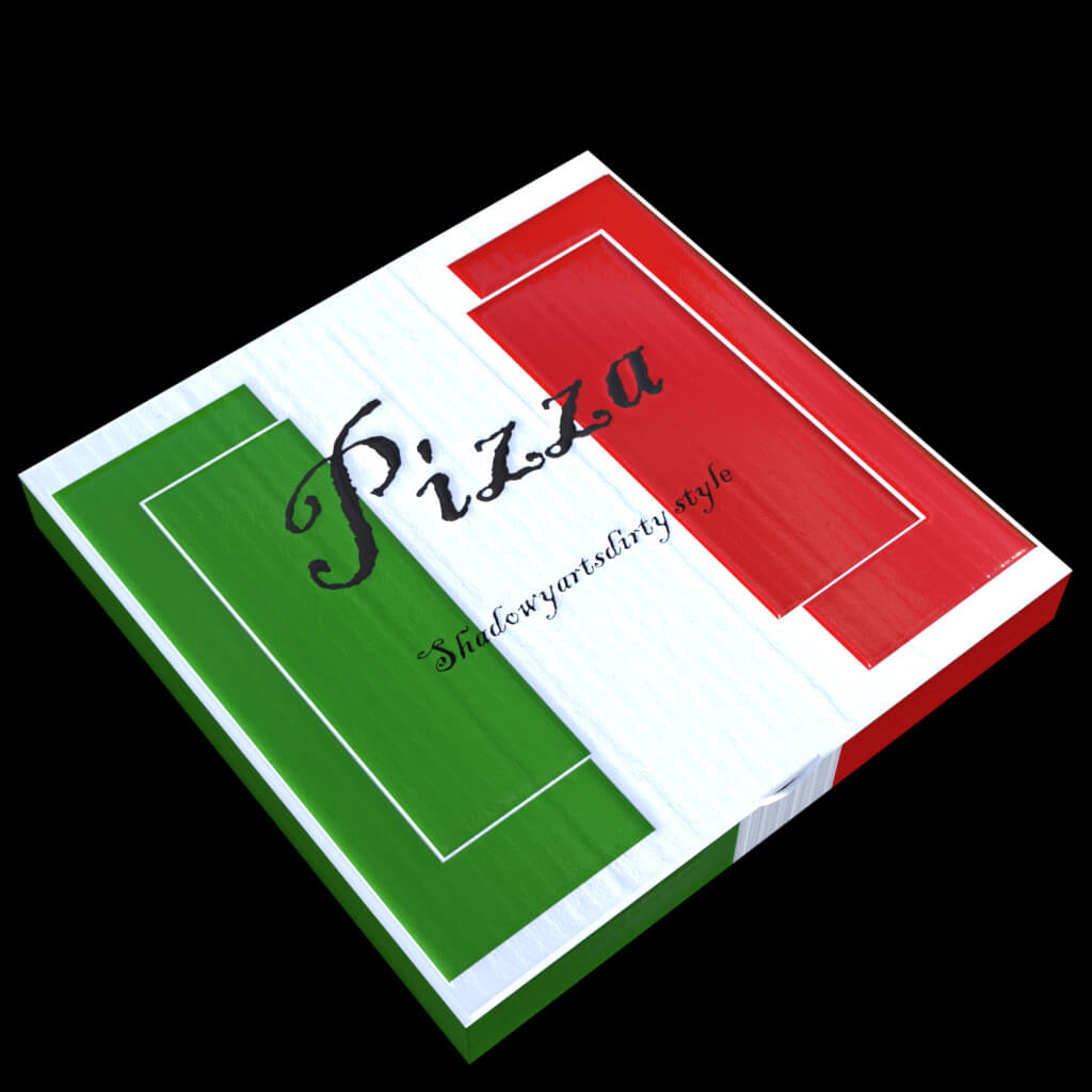Sexy Pizza Box for DAZ Studio by shadowyartsdirty