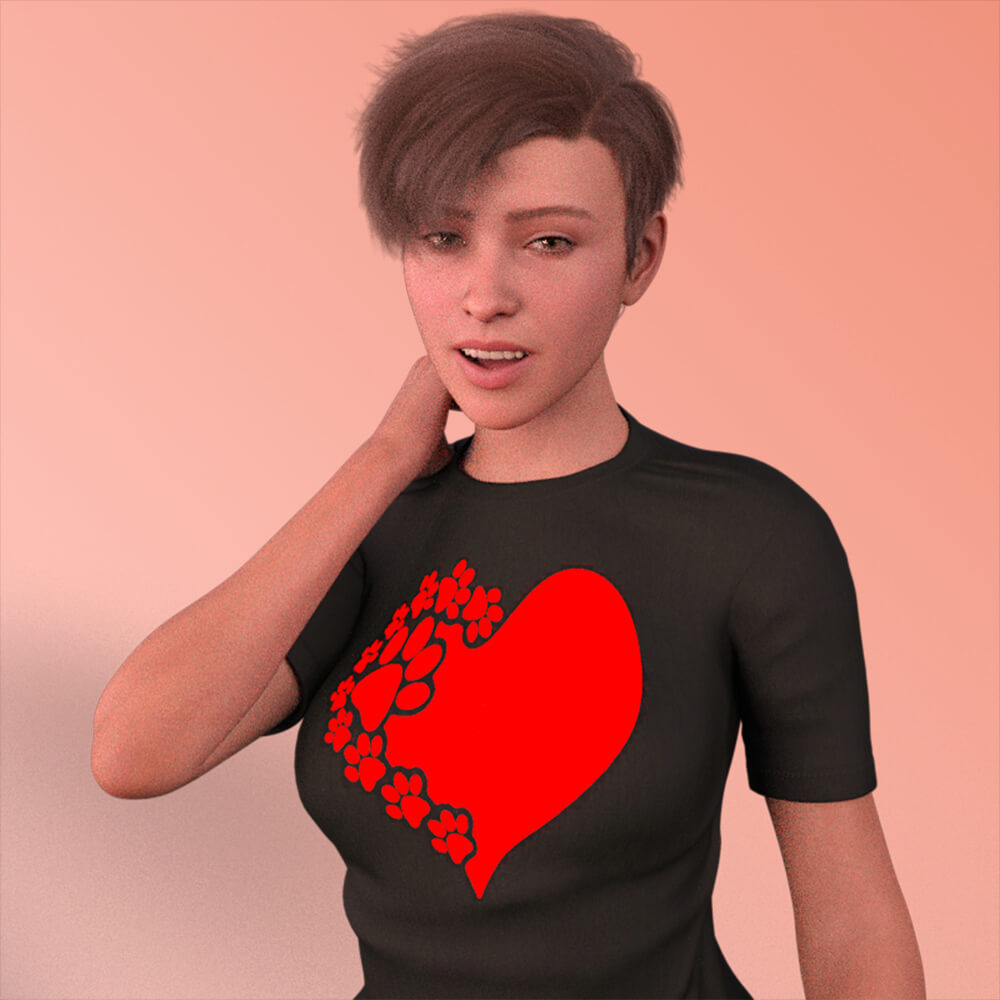 Shirt Textures Set 2 for G8 Base Tank Top and G9 Base Shirt - Free Daz ...