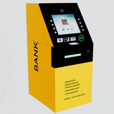 ATM Automated Teller Machine - 3D Model by Shakurgo