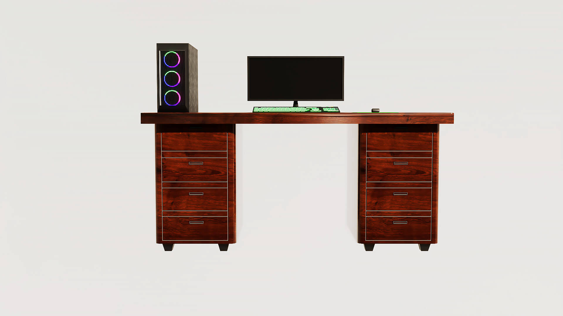 Computer Table - 3D Model by Shakurgo