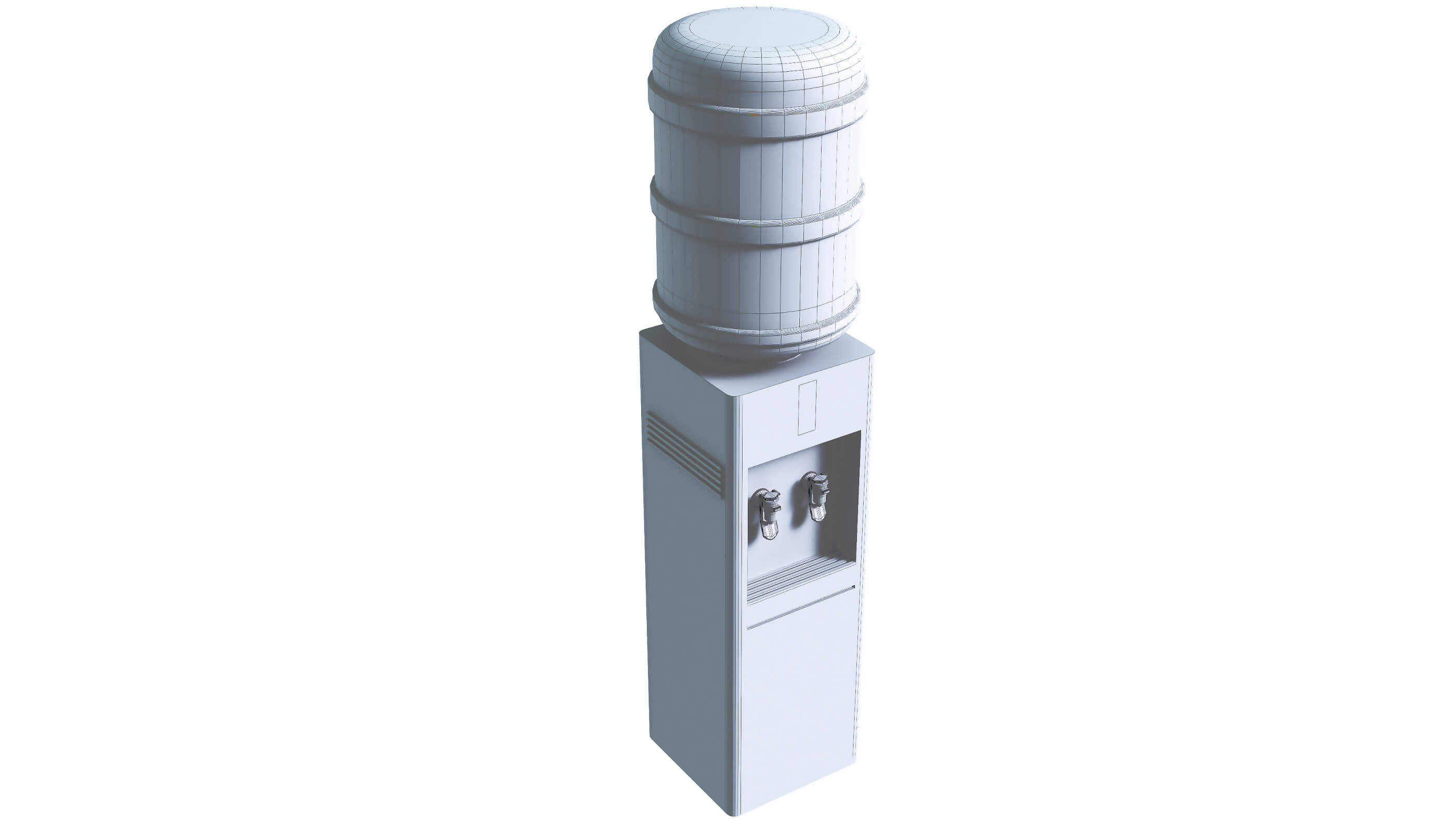 Water Dispenser- Known as Water Cooler 3D Model by Shakurgo