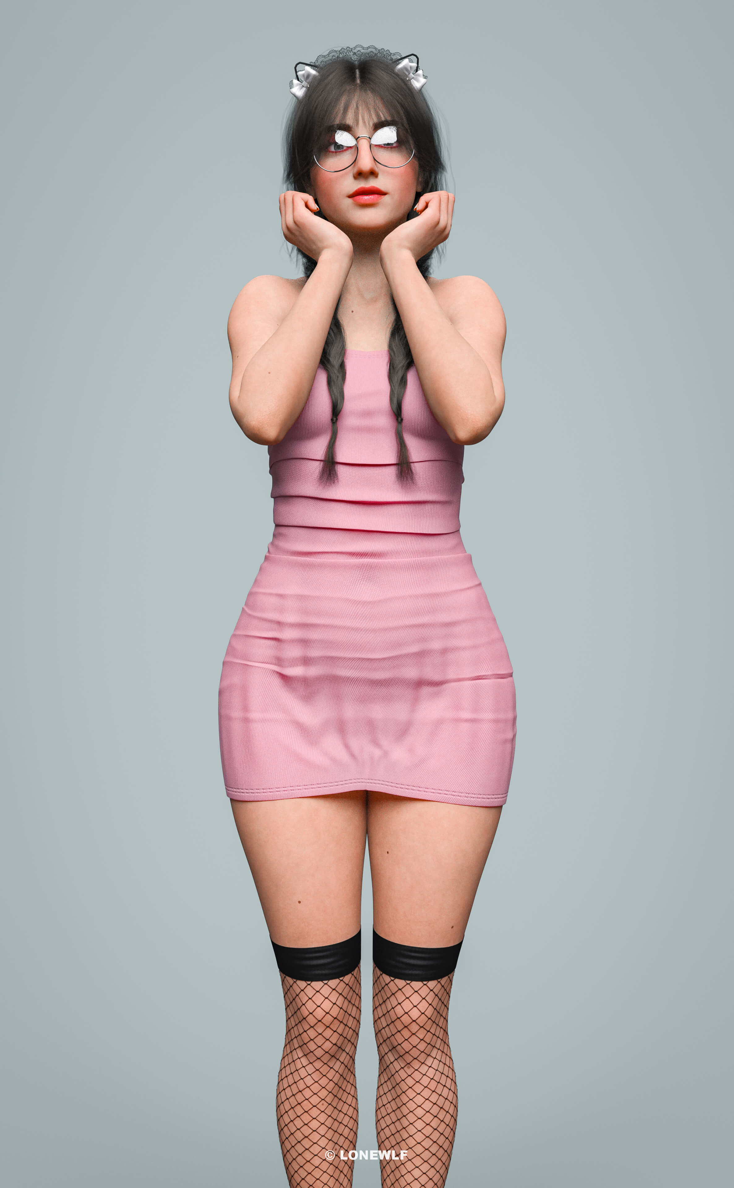 alma 3D Render, Digital Art by Shamac5