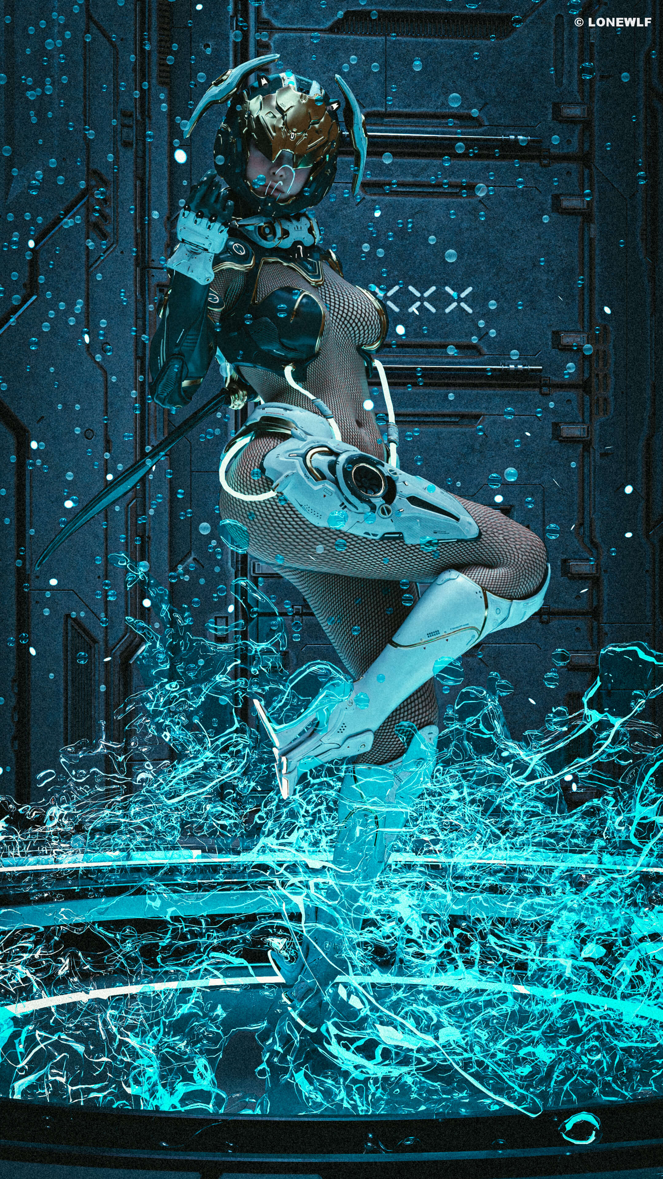 Valby from TFD 3D Render, Digital Art by Shamac5